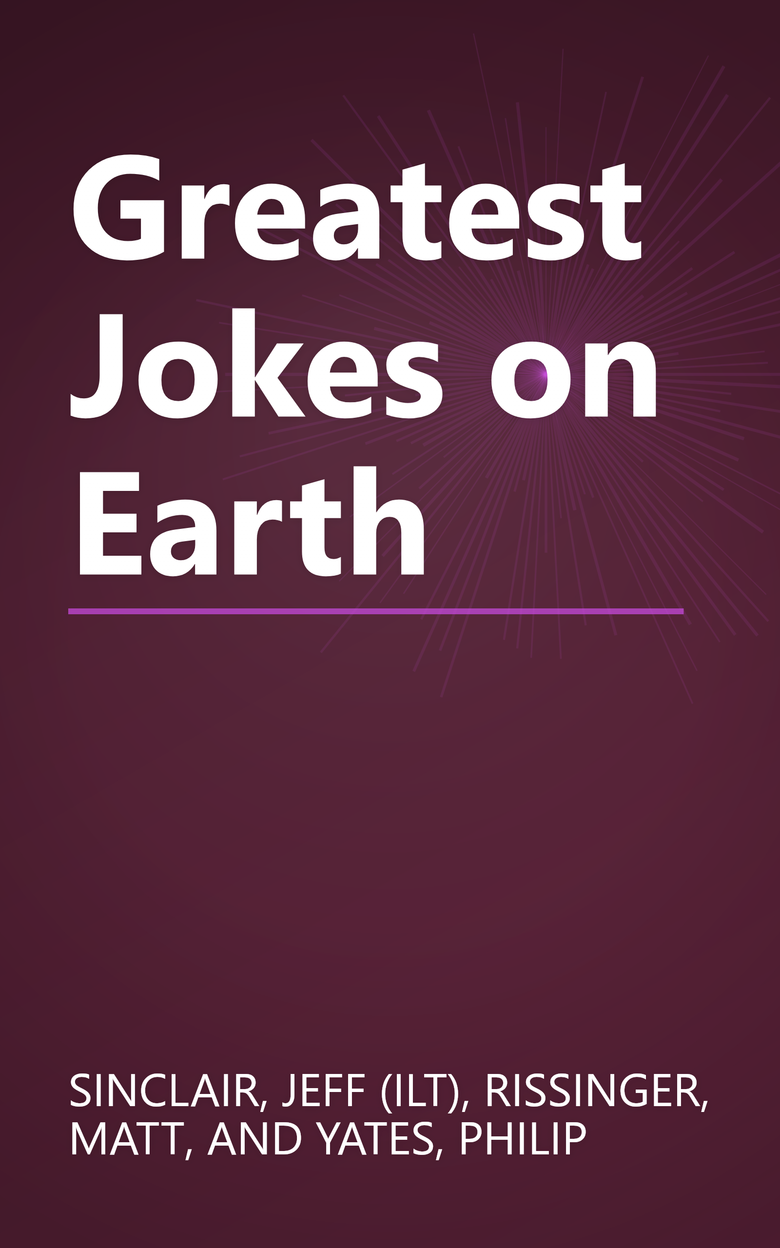 Greatest Jokes on Earth book cover