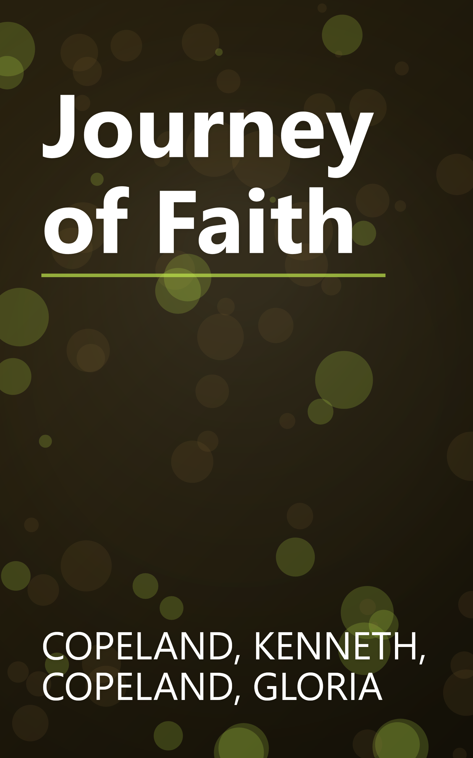 Journey of Faith book cover