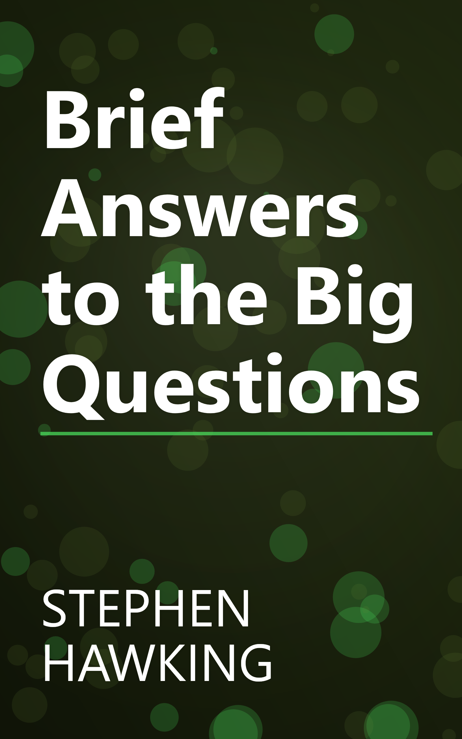 Brief Answers to the Big Questions book cover