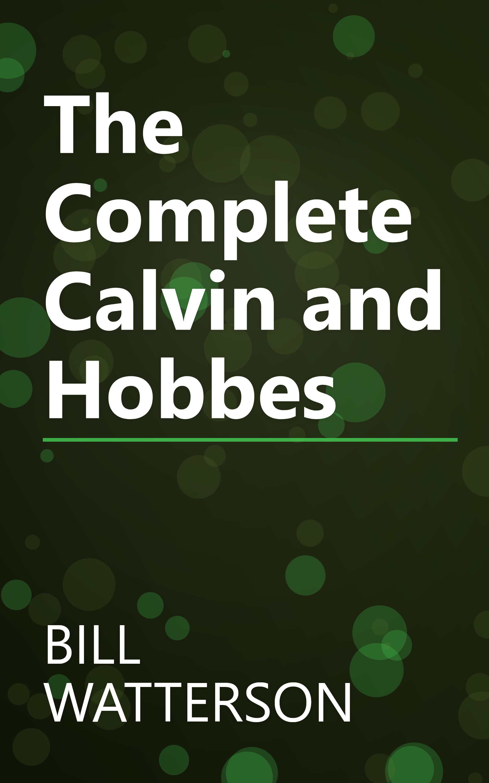 The Complete Calvin and Hobbes book cover