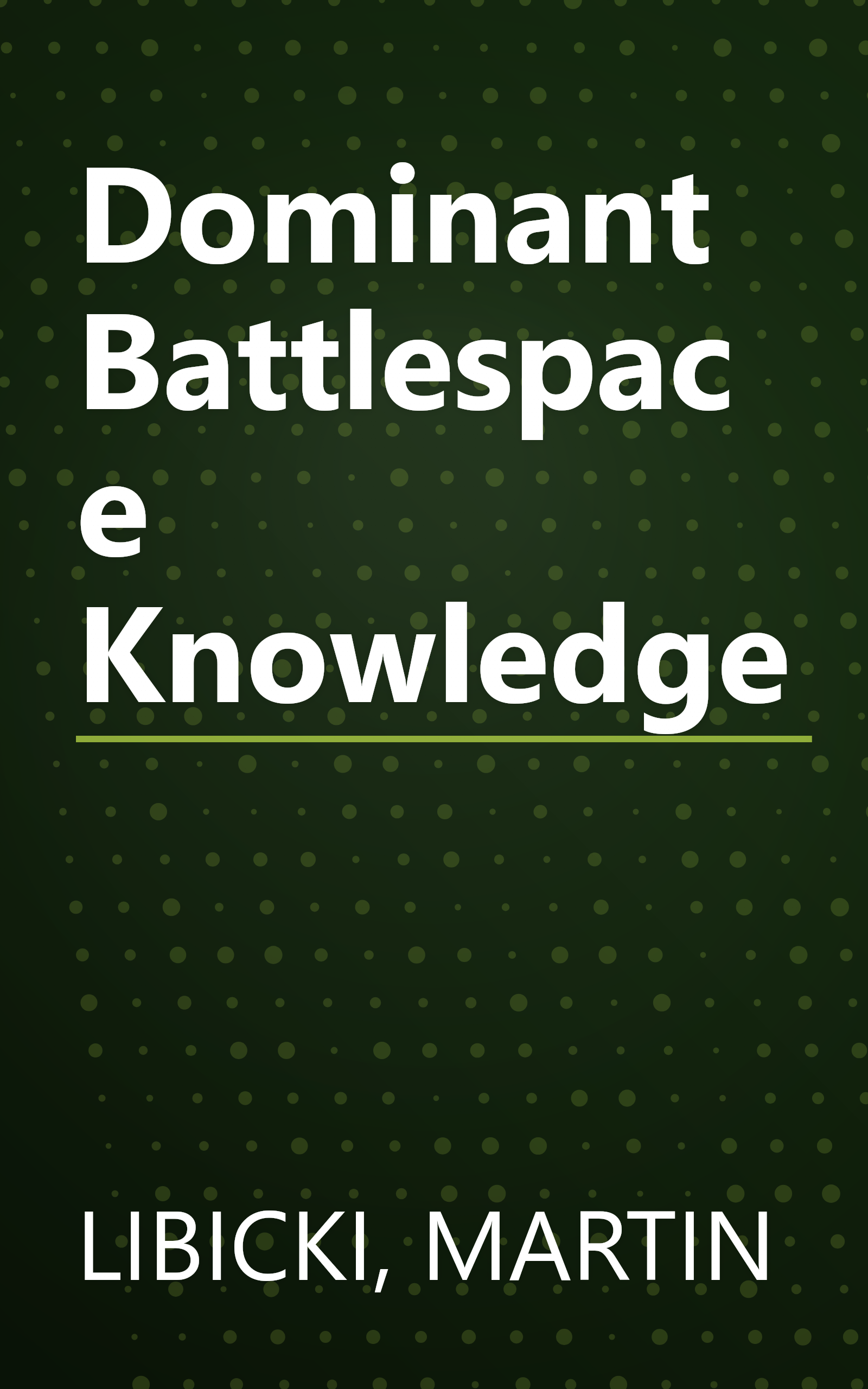Dominant Battlespace Knowledge book cover