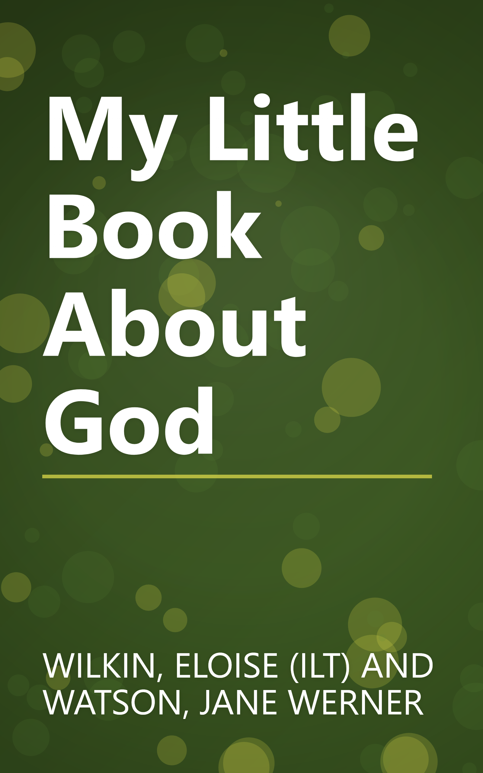 My Little Book About God book cover