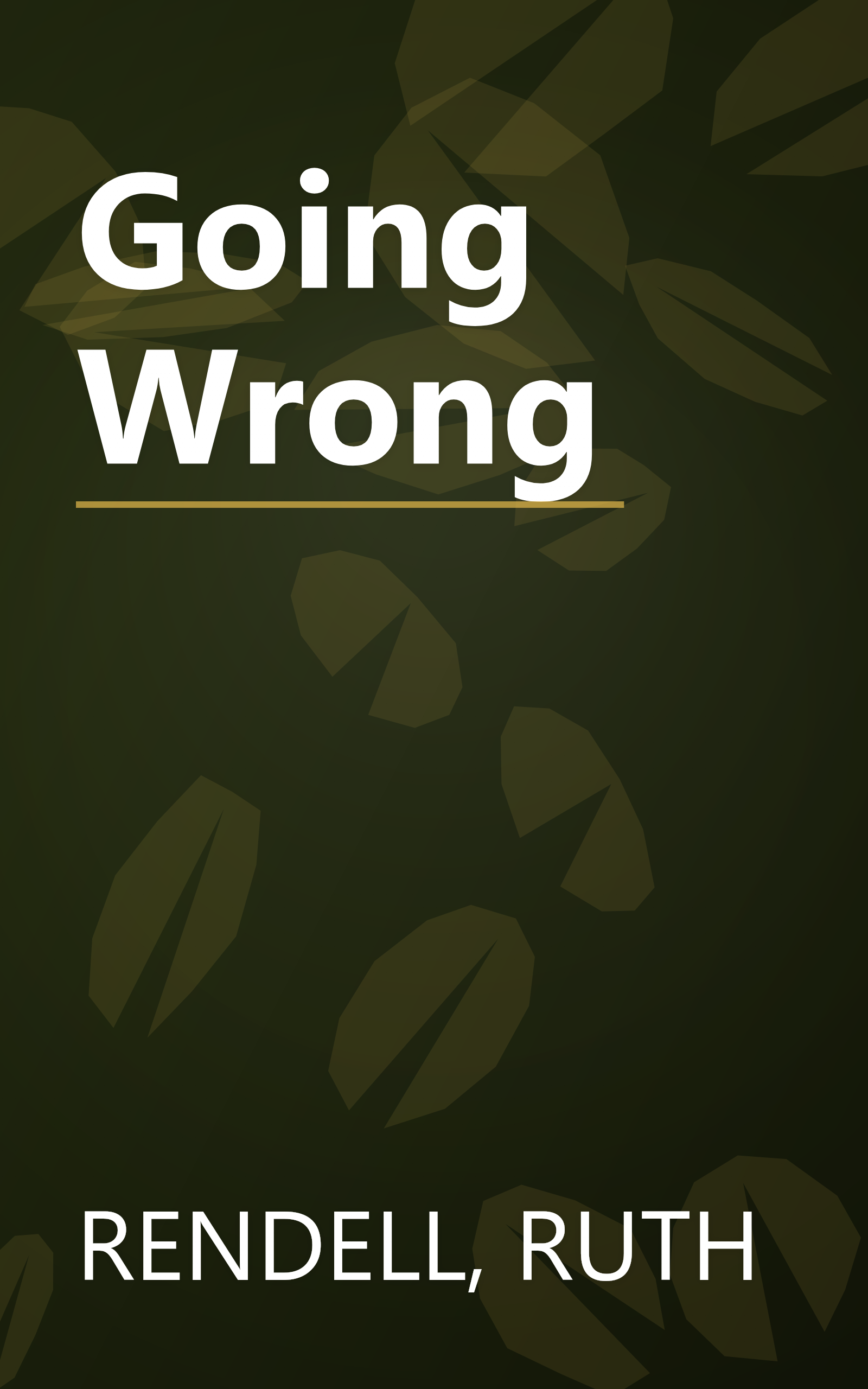 Going Wrong book cover