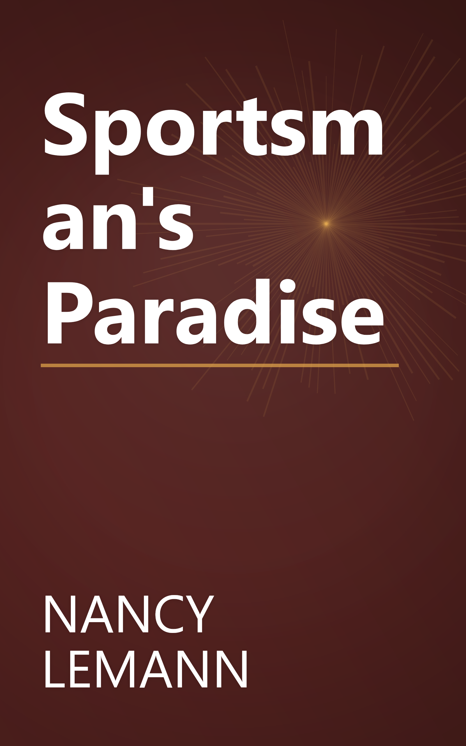 Sportsman's Paradise book cover
