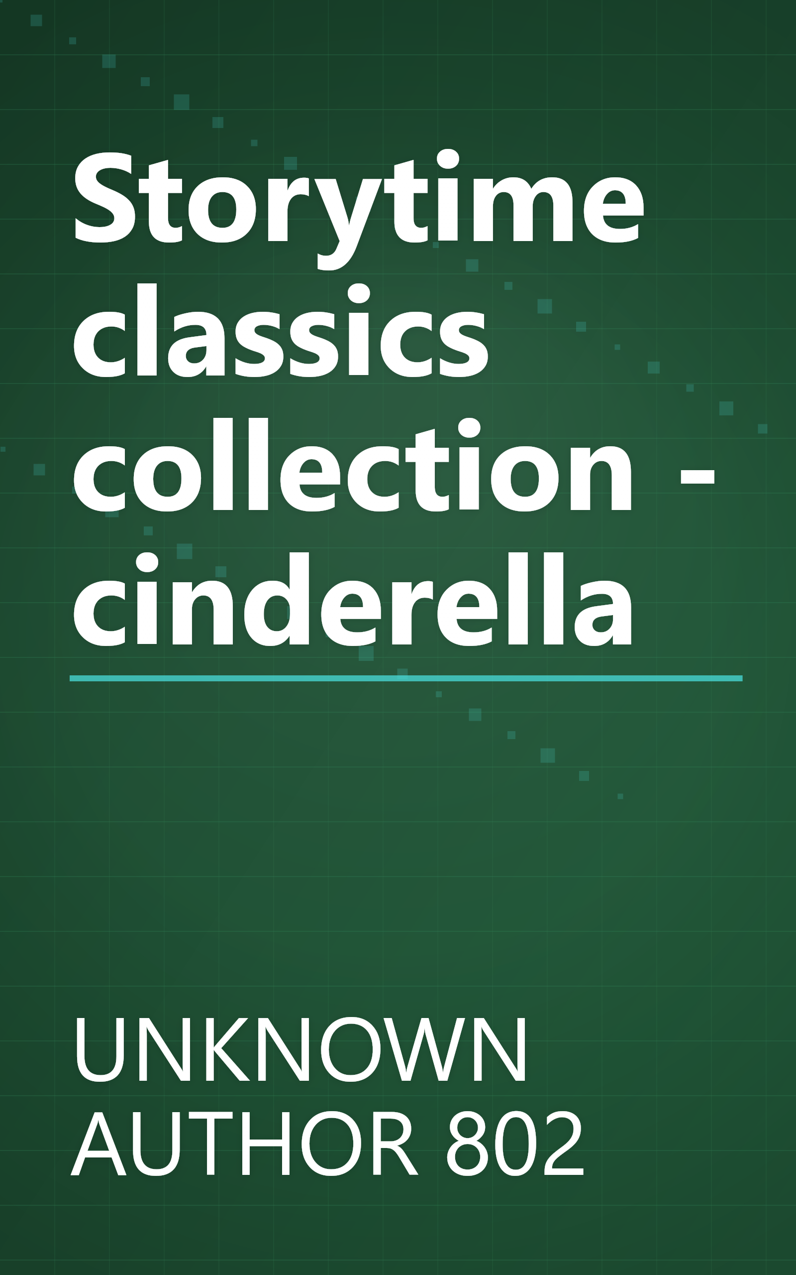 Storytime classics collection - cinderella book cover