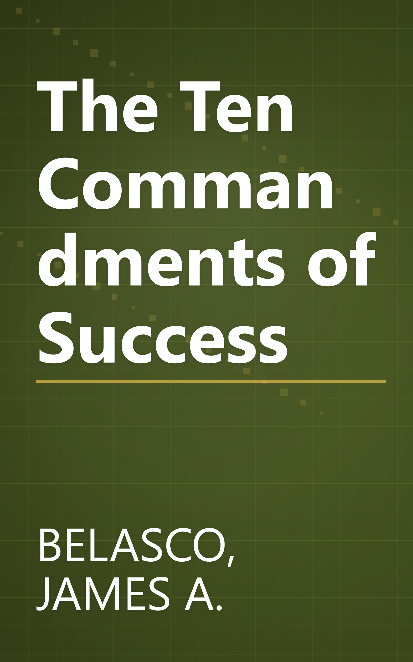 The Ten Commandments of Success book cover