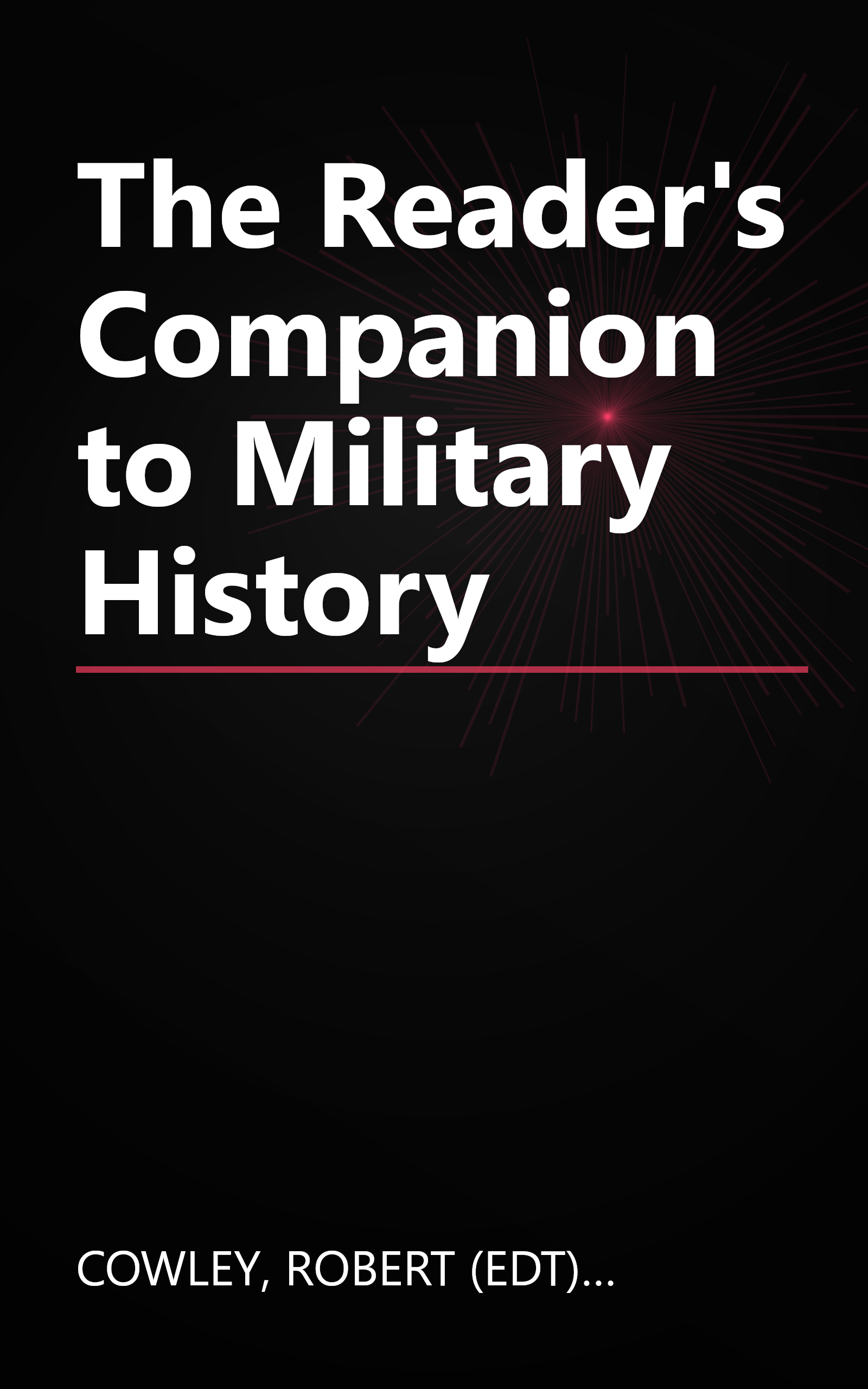 The Reader's Companion to Military History book cover
