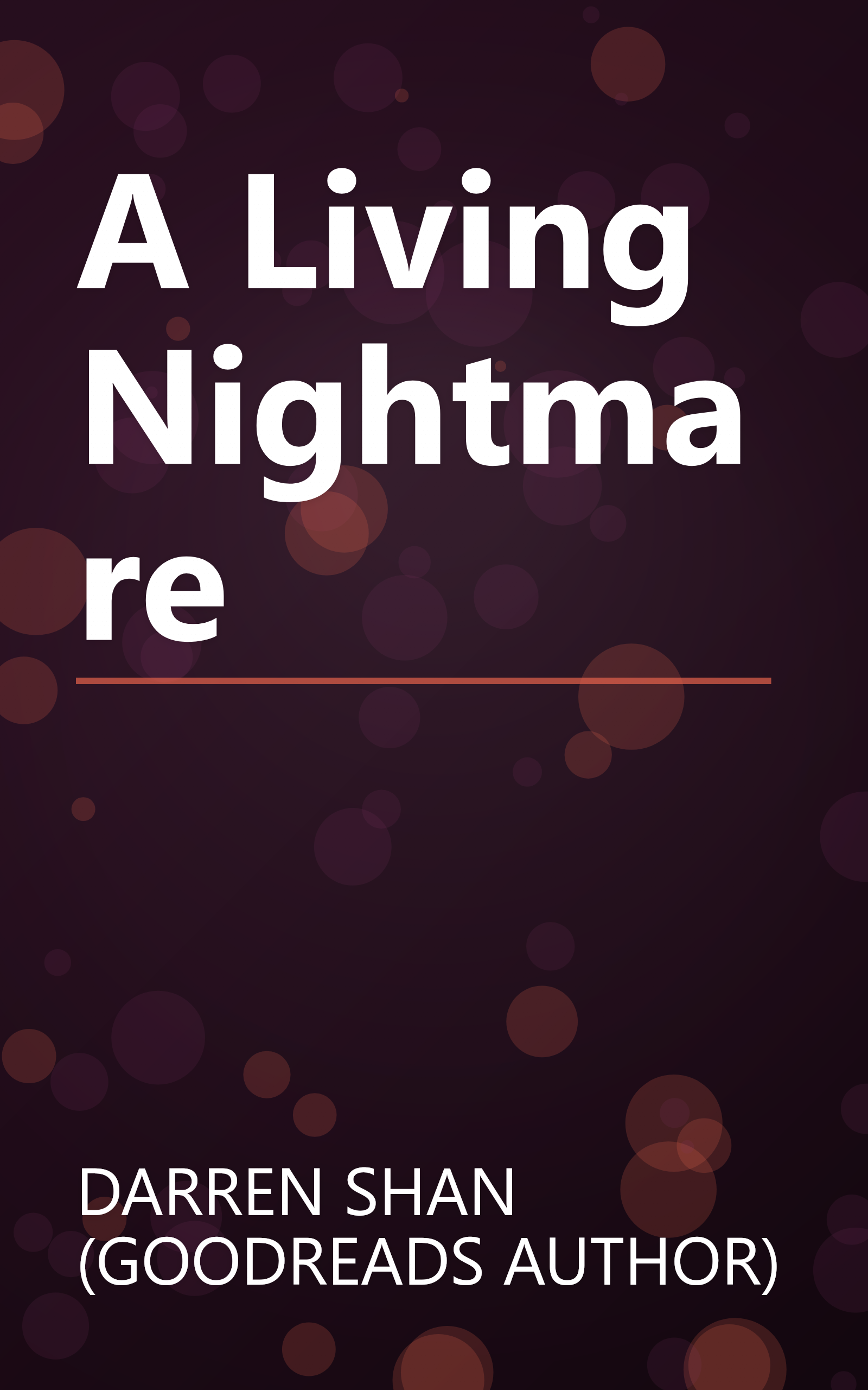 A Living Nightmare book cover