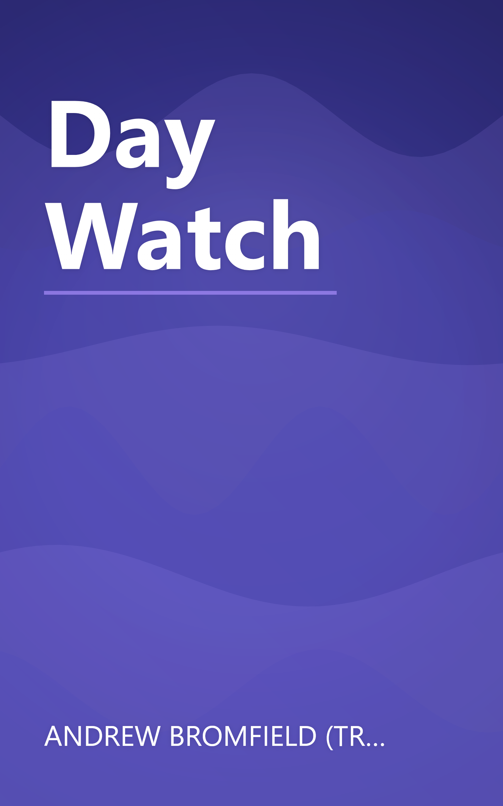 Day Watch book cover