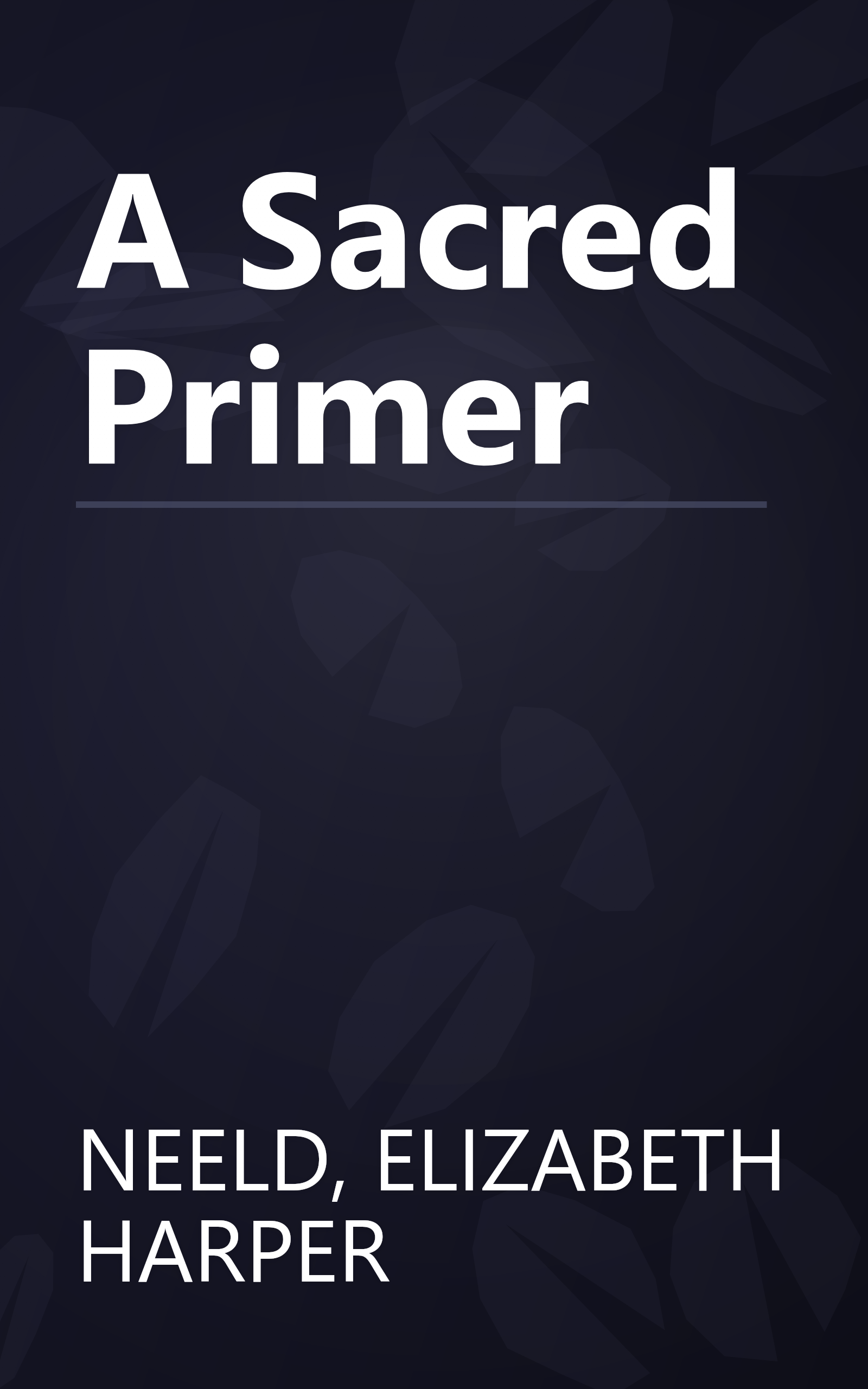A Sacred Primer book cover