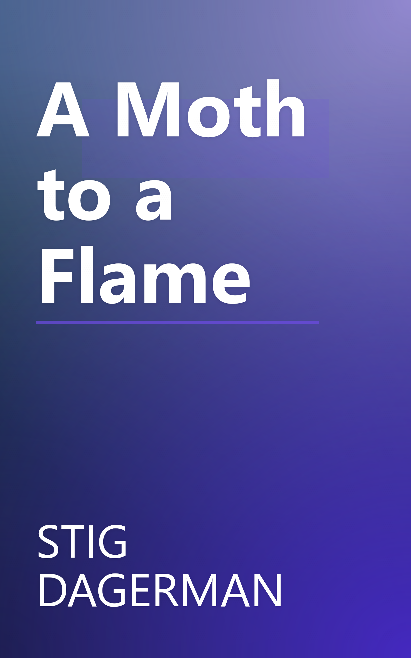 A Moth to a Flame book cover