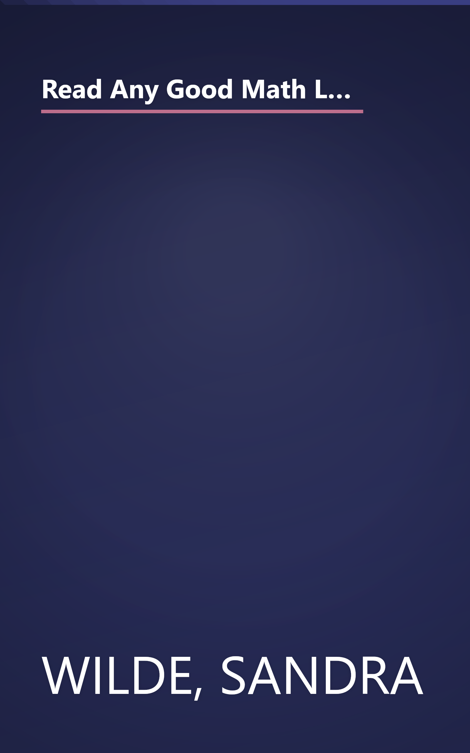 Read Any Good Math Lately?: Children's Books for Mathematical Learning, K-6 (For School Mathematics Addenda) book cover