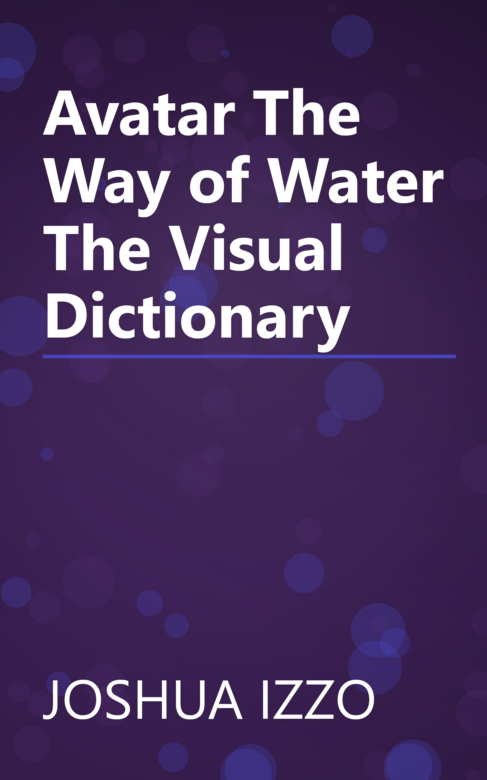 Avatar The Way of Water The Visual Dictionary book cover
