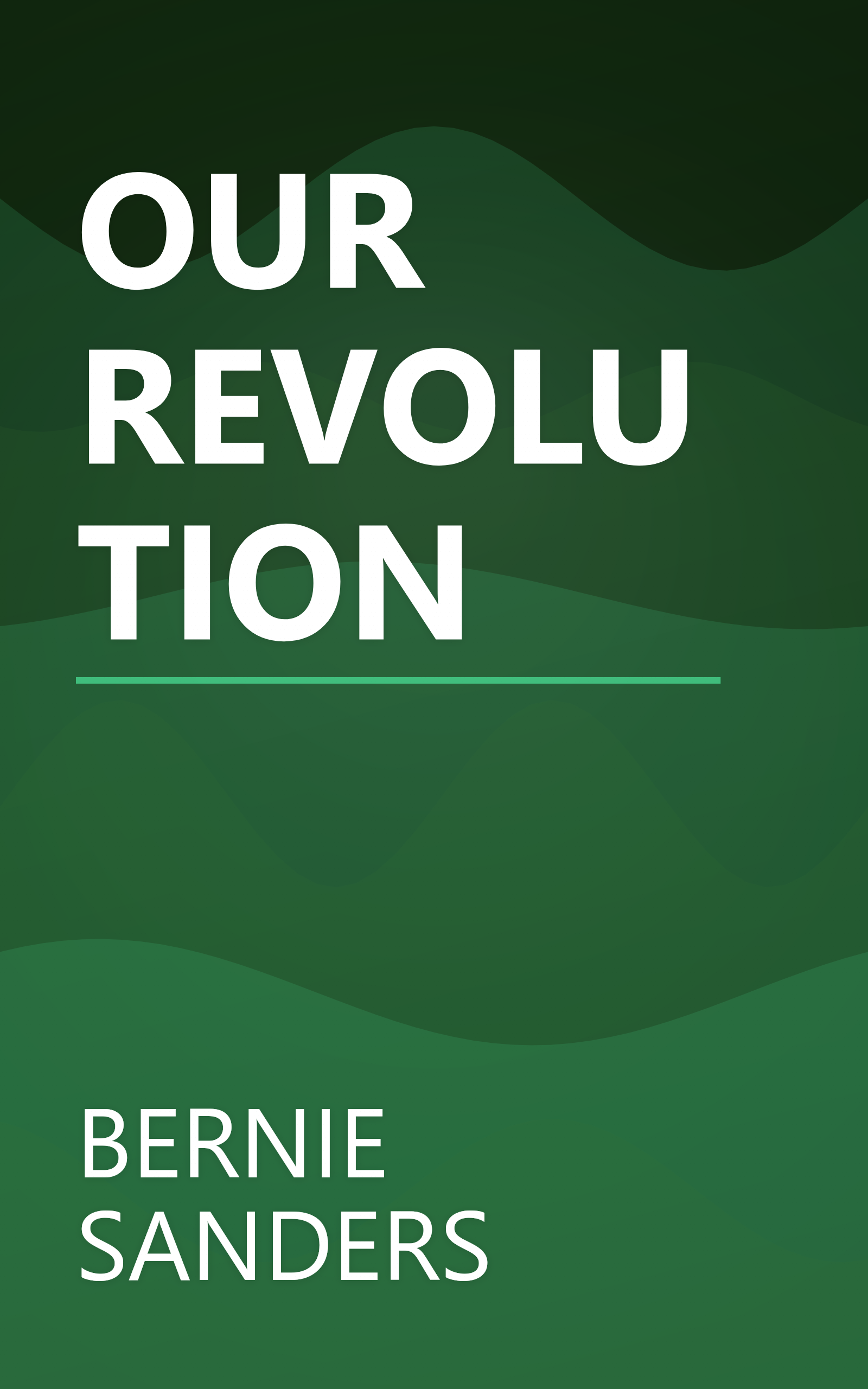 OUR REVOLUTION book cover