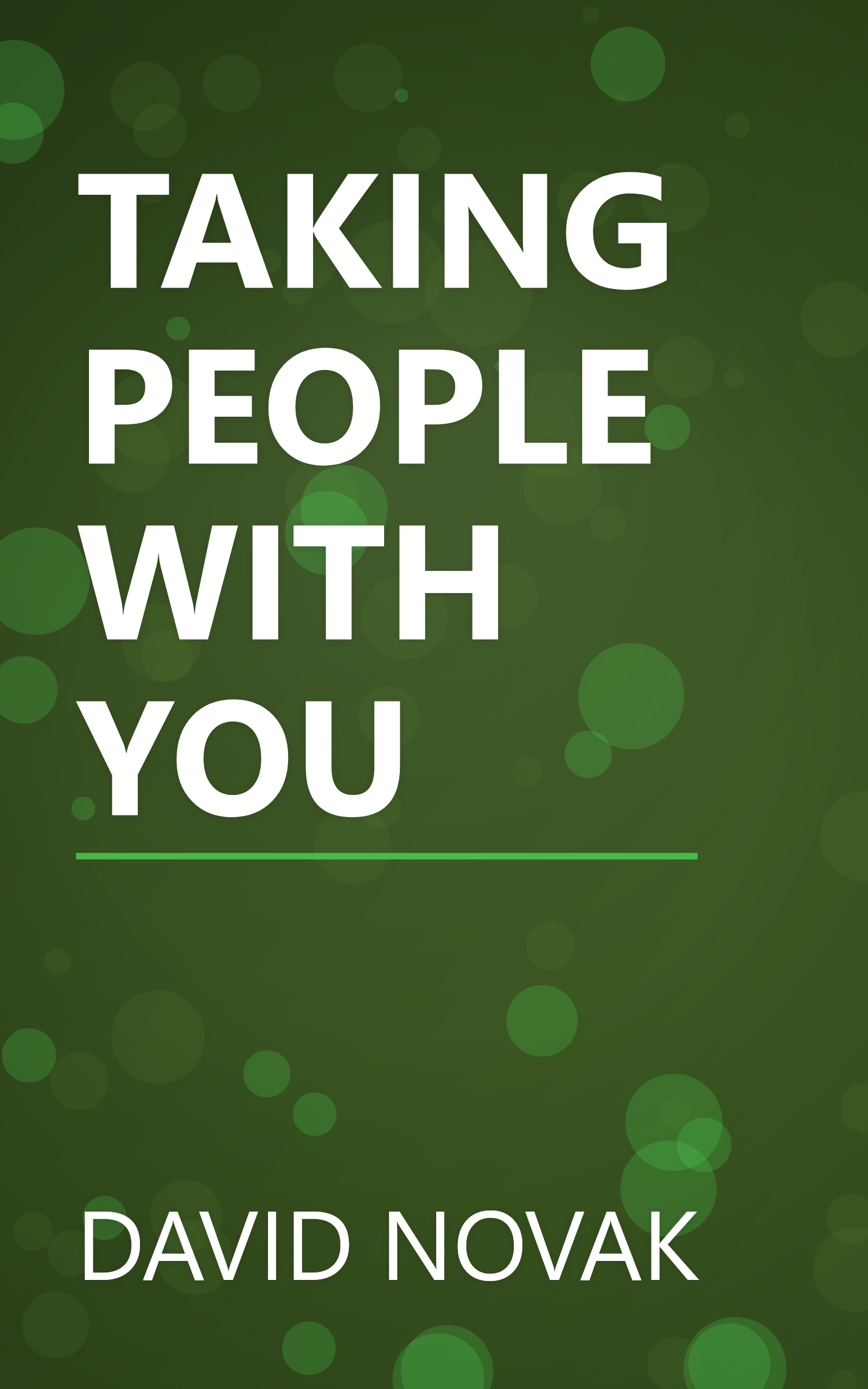 TAKING PEOPLE WITH YOU book cover