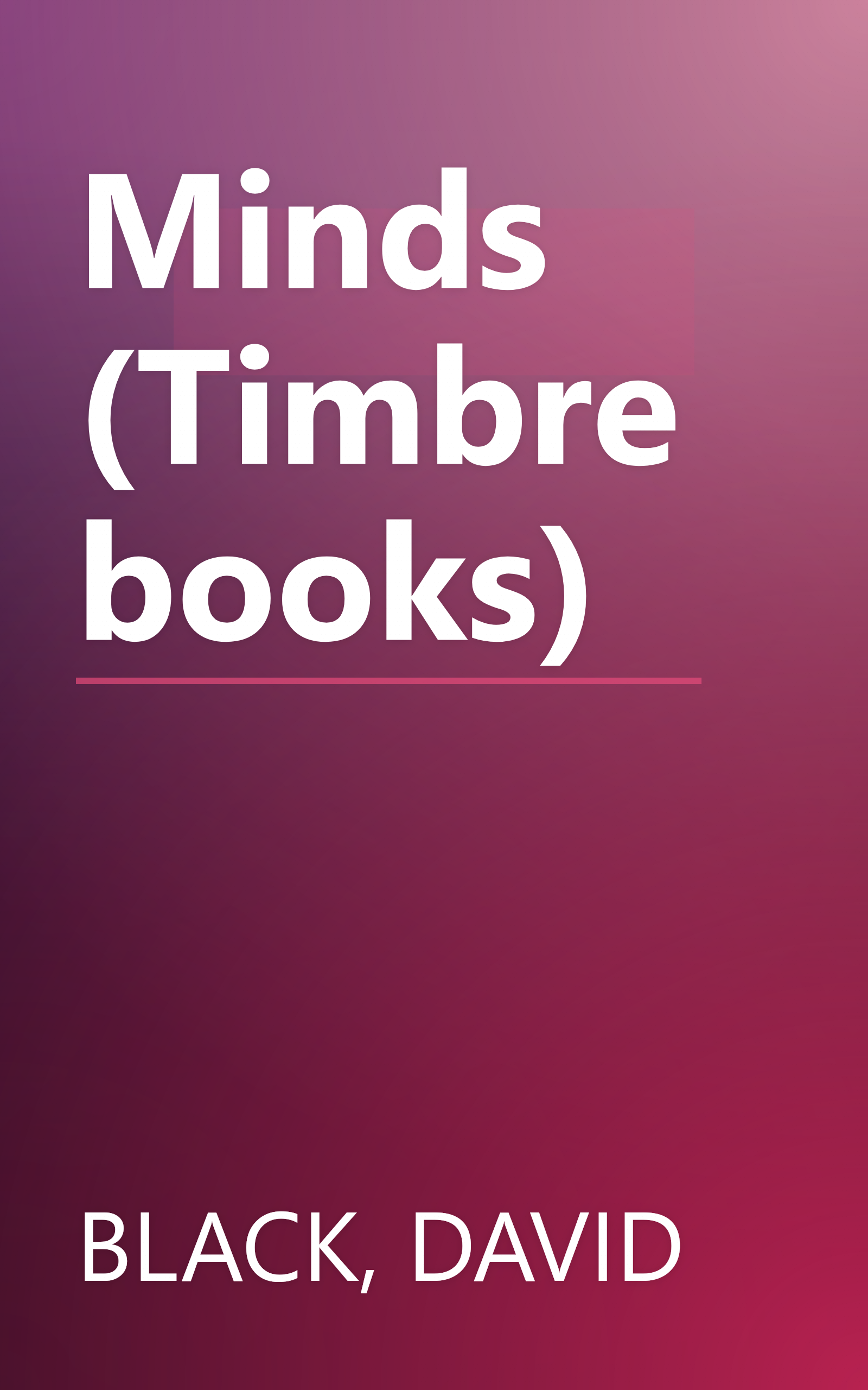 Minds (Timbre books) book cover