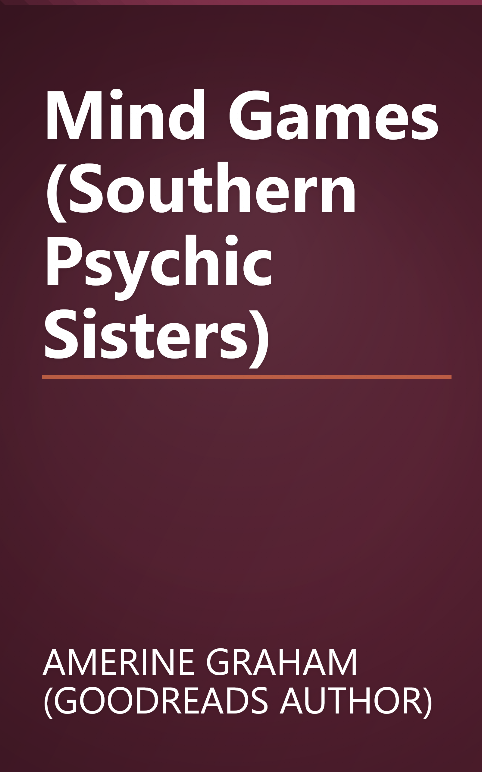 Mind Games (Southern Psychic Sisters) book cover