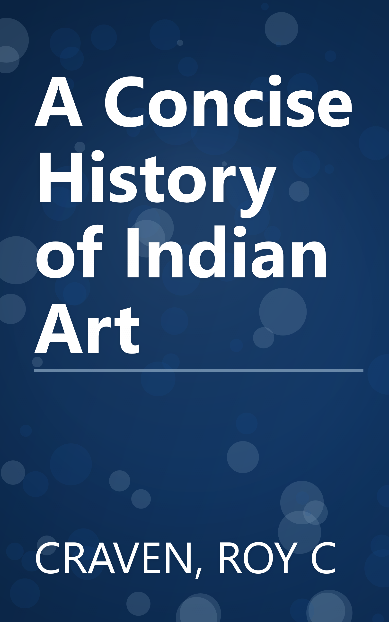A Concise History of Indian Art book cover