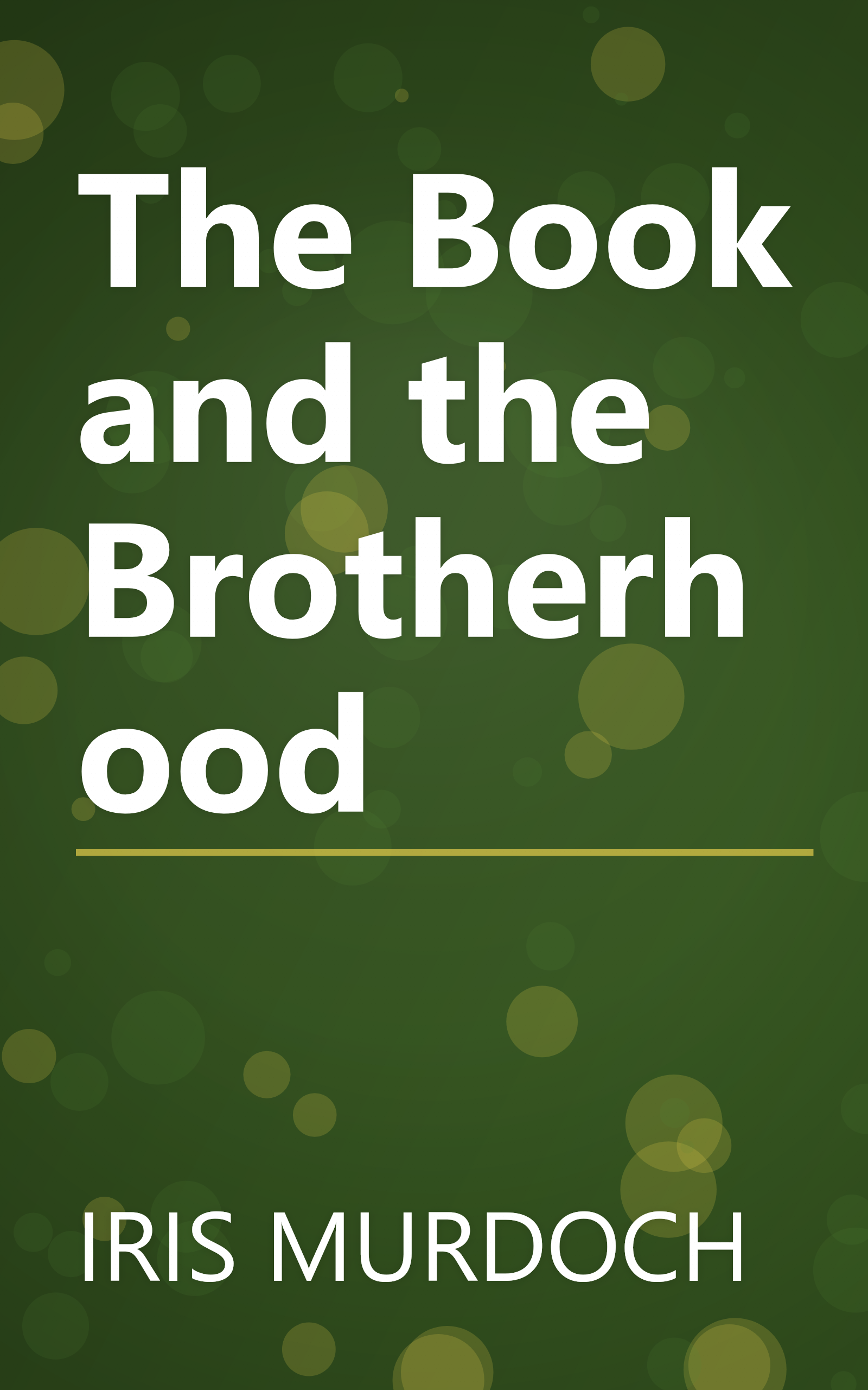 The Book and the Brotherhood book cover