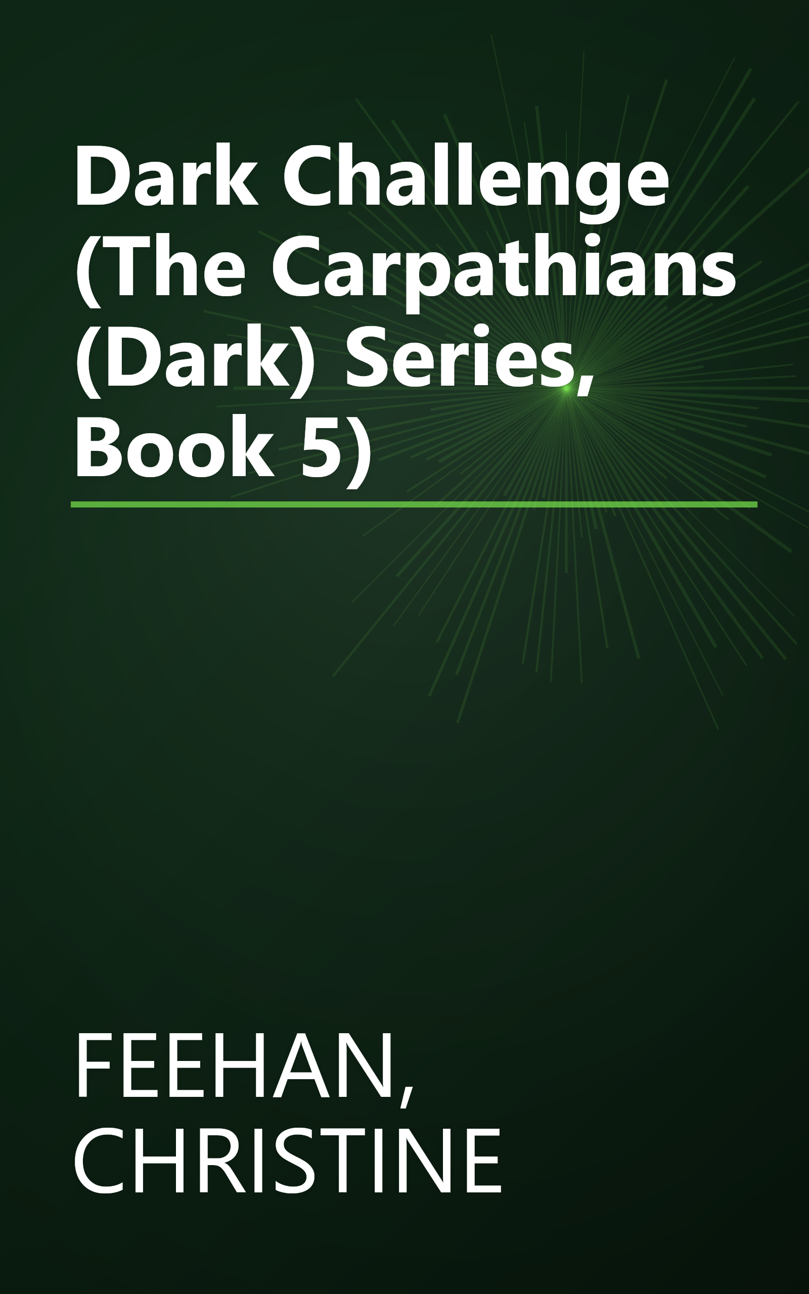Dark Challenge (The Carpathians (Dark) Series, Book 5) book cover