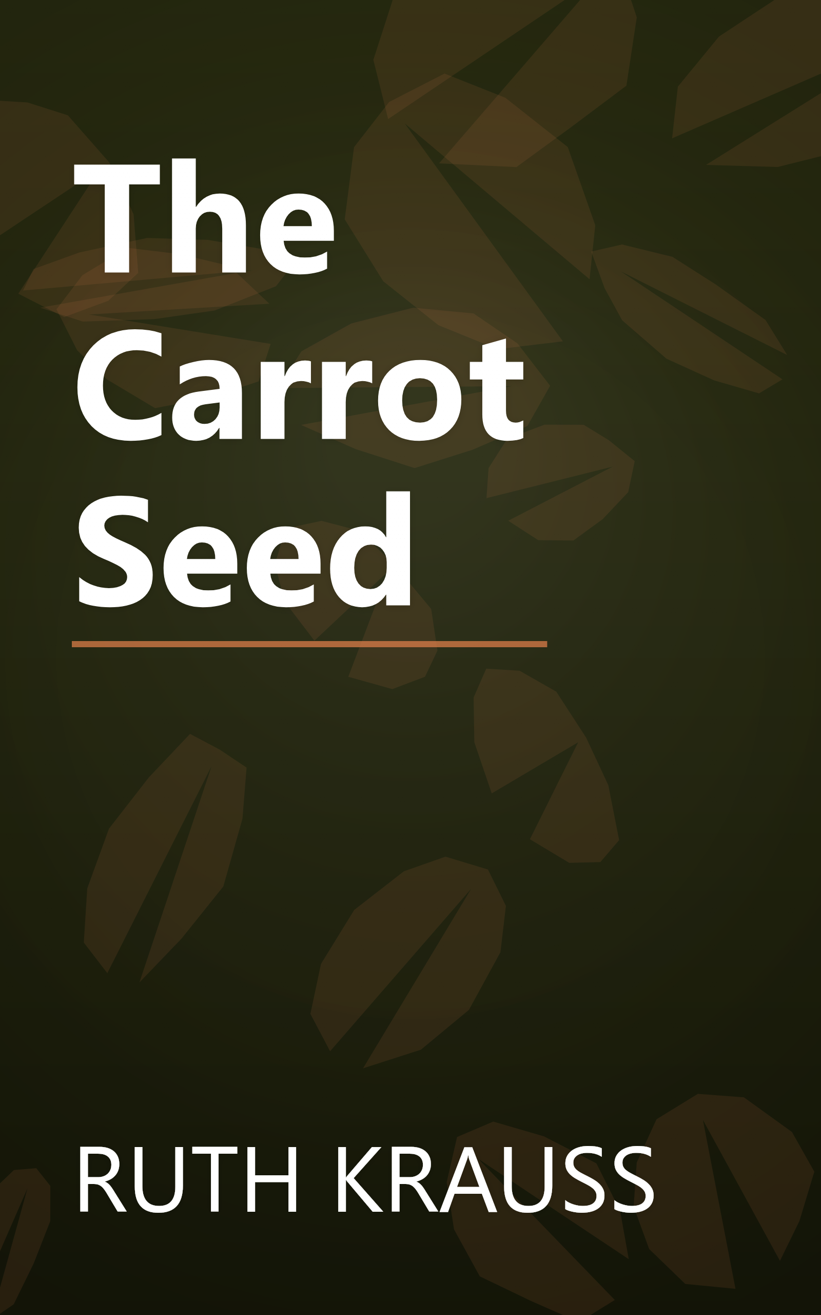 The Carrot Seed book cover