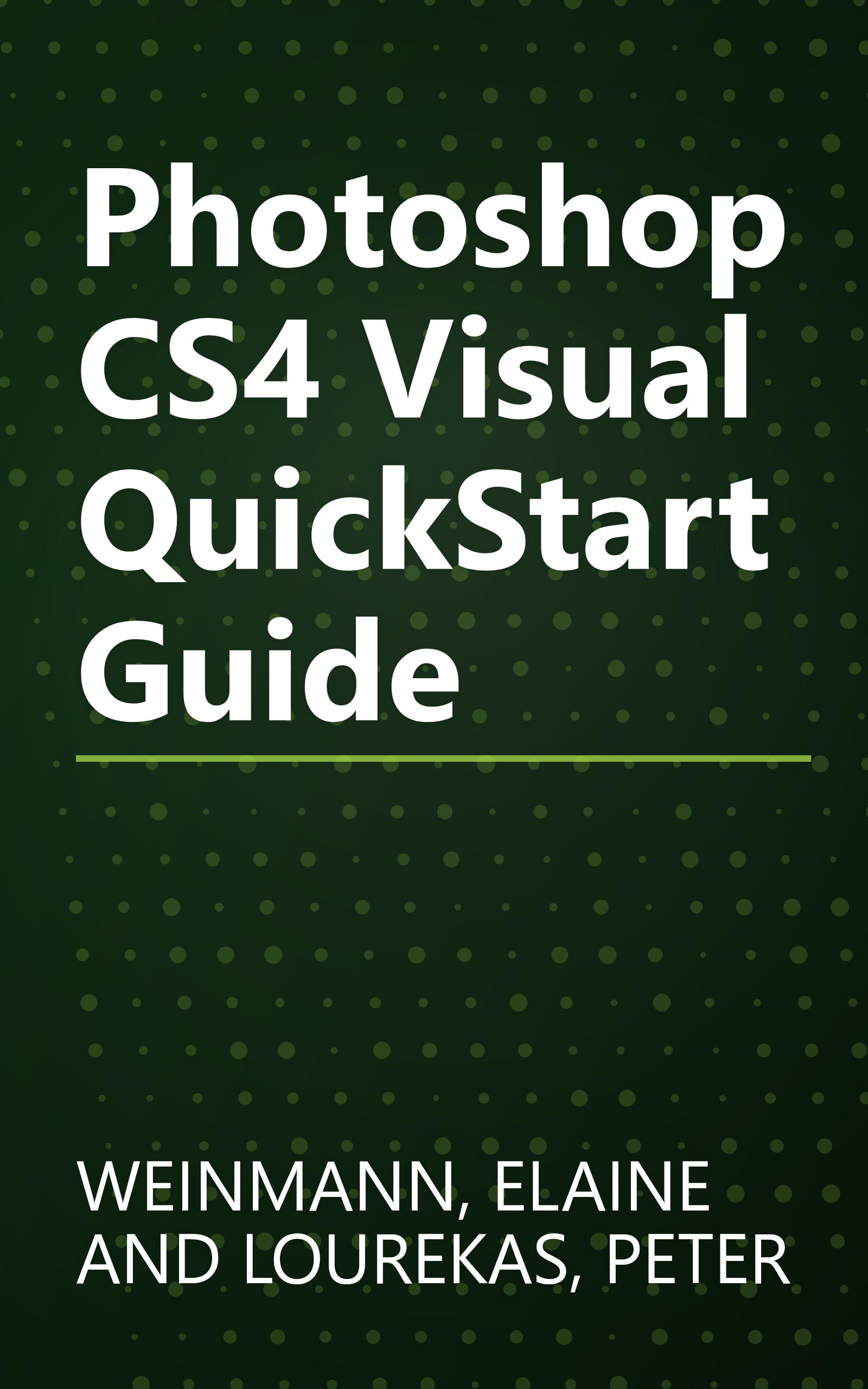 Photoshop CS4 Visual QuickStart Guide book cover