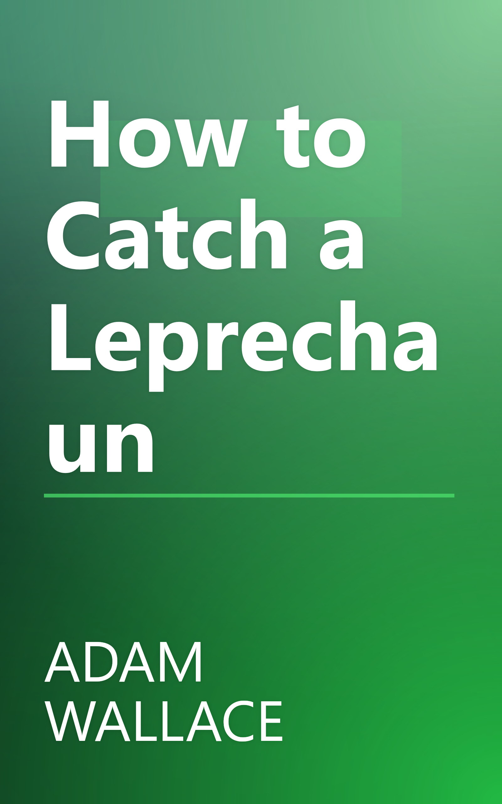 How to Catch a Leprechaun book cover