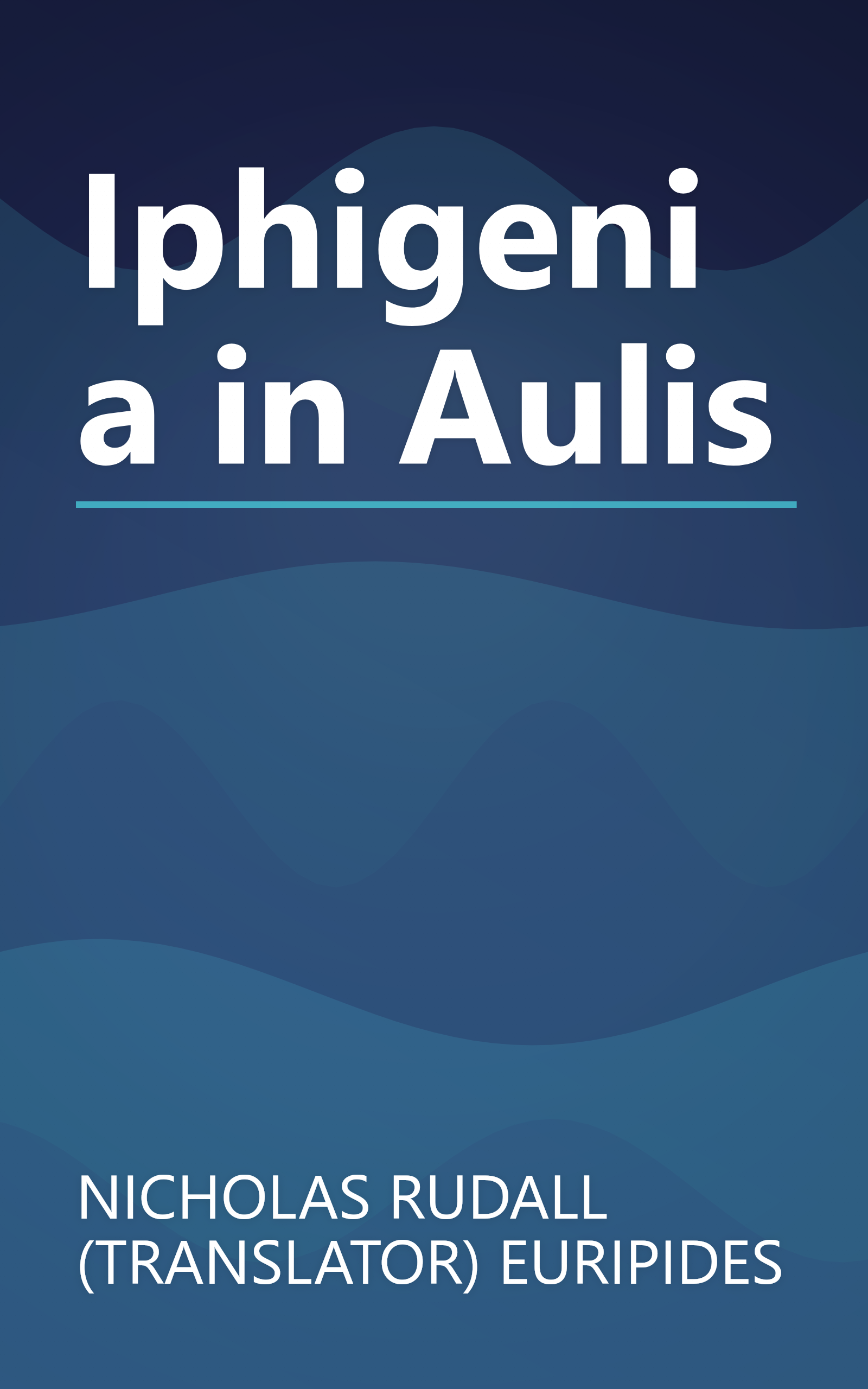 Iphigenia in Aulis book cover