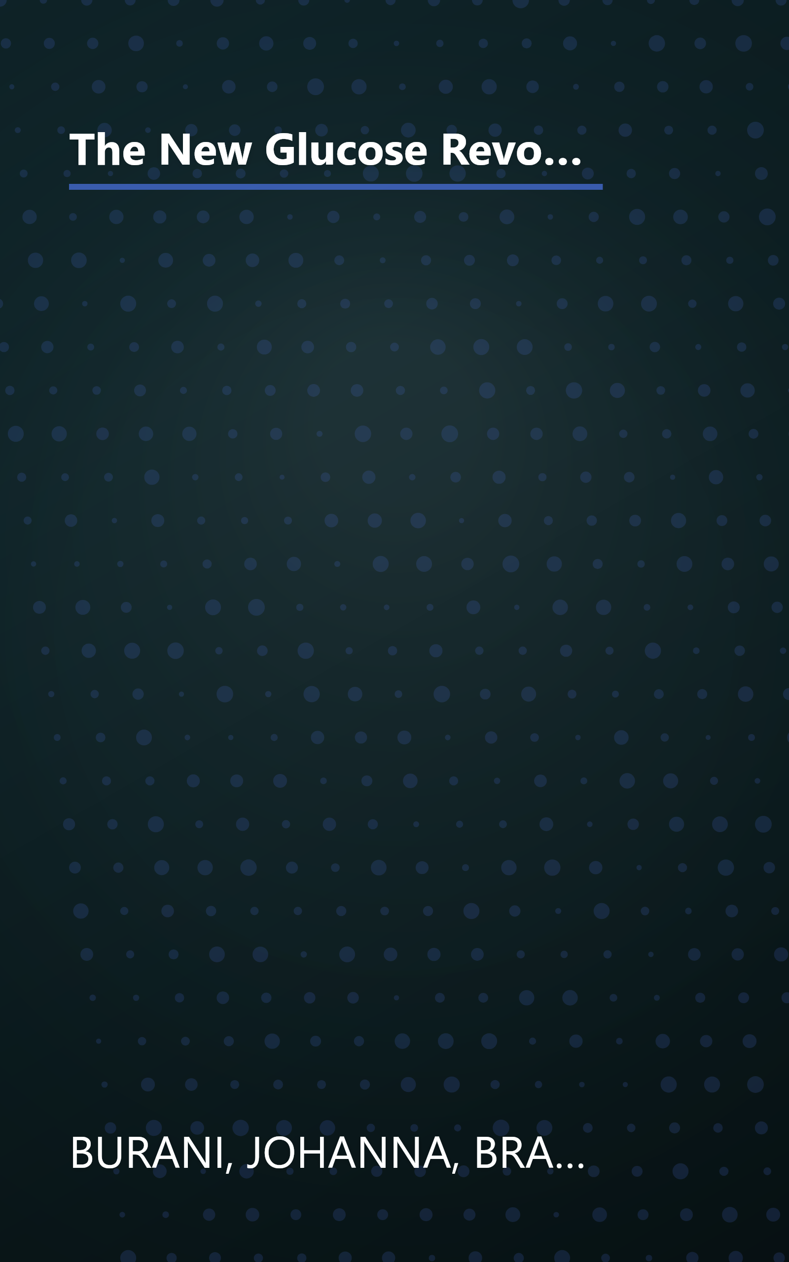 The New Glucose Revolution Life Plan: Discover How to Make the Glycemic Index the Foundation for a Lifetime of Healthy Eating book cover