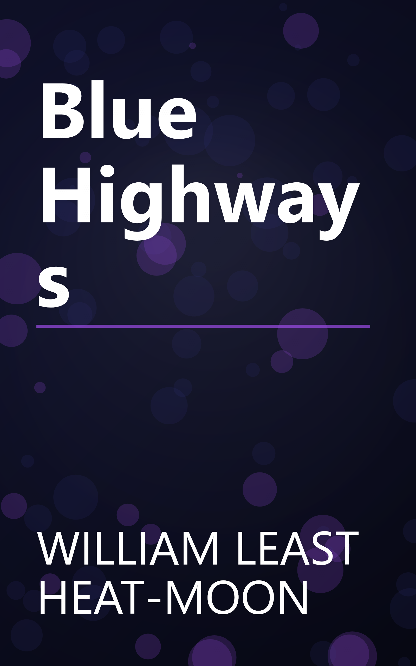 Blue Highways book cover