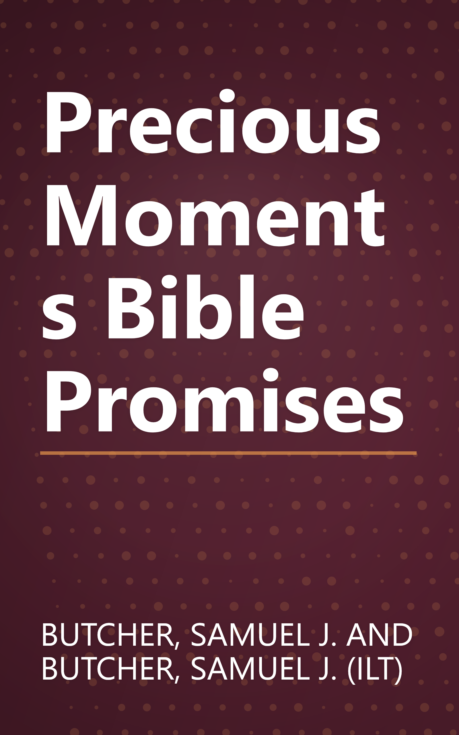 Precious Moments Bible Promises book cover