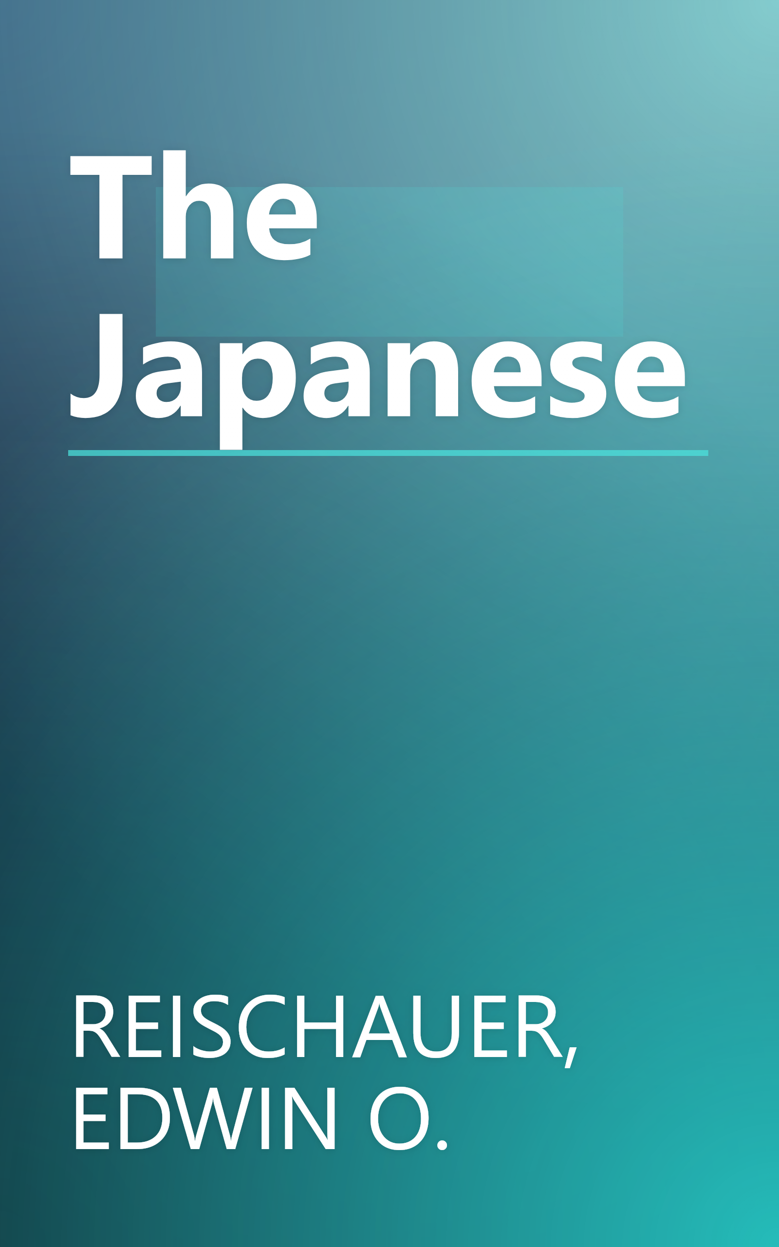 The Japanese book cover