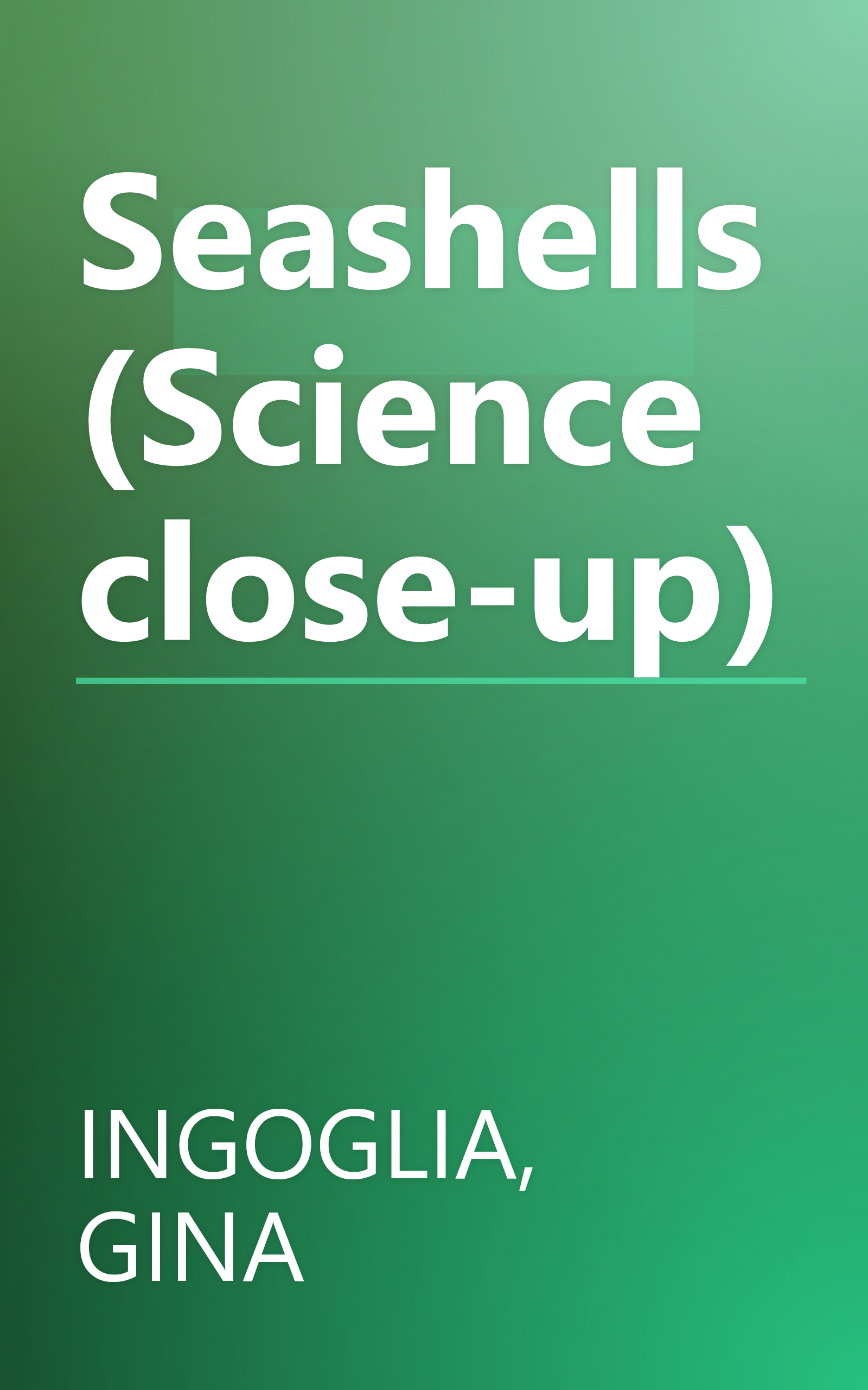 Seashells (Science close-up) book cover