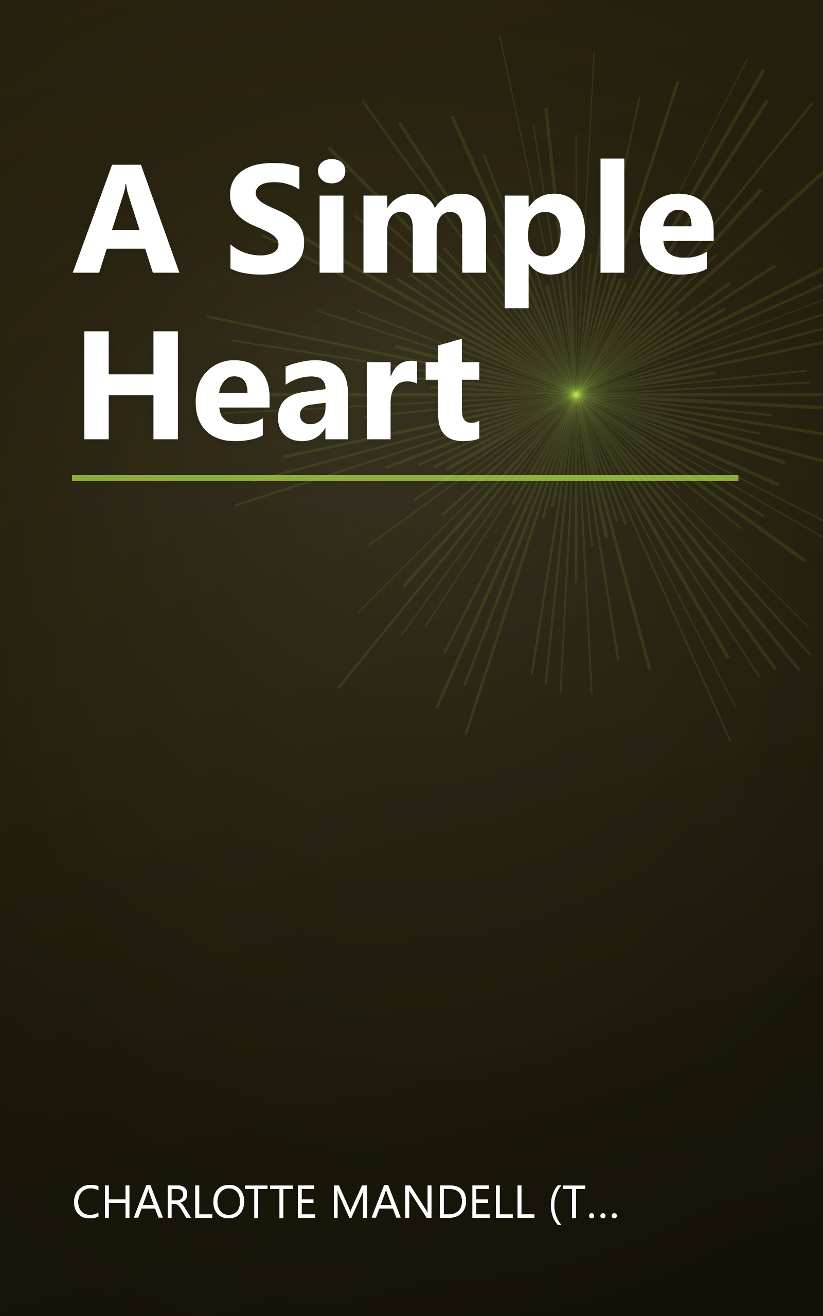 A Simple Heart book cover