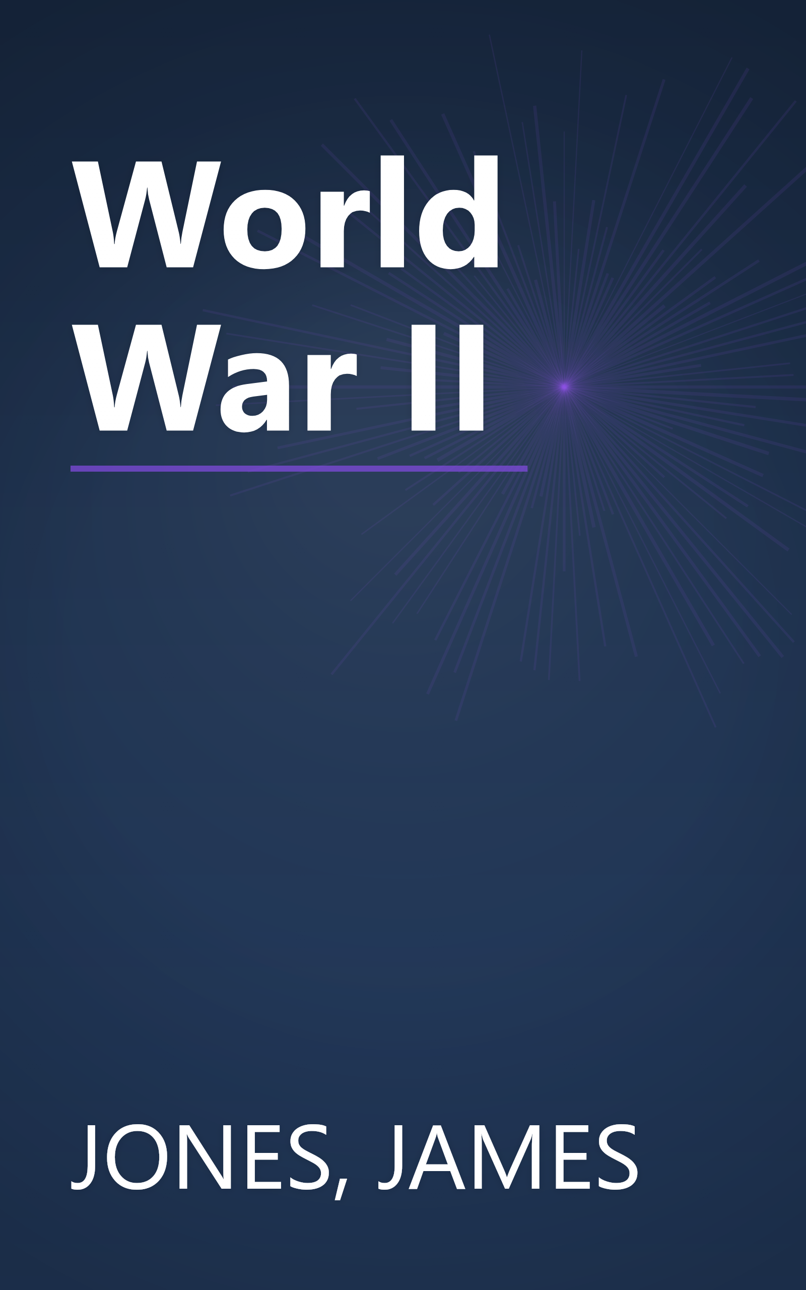 World War II book cover