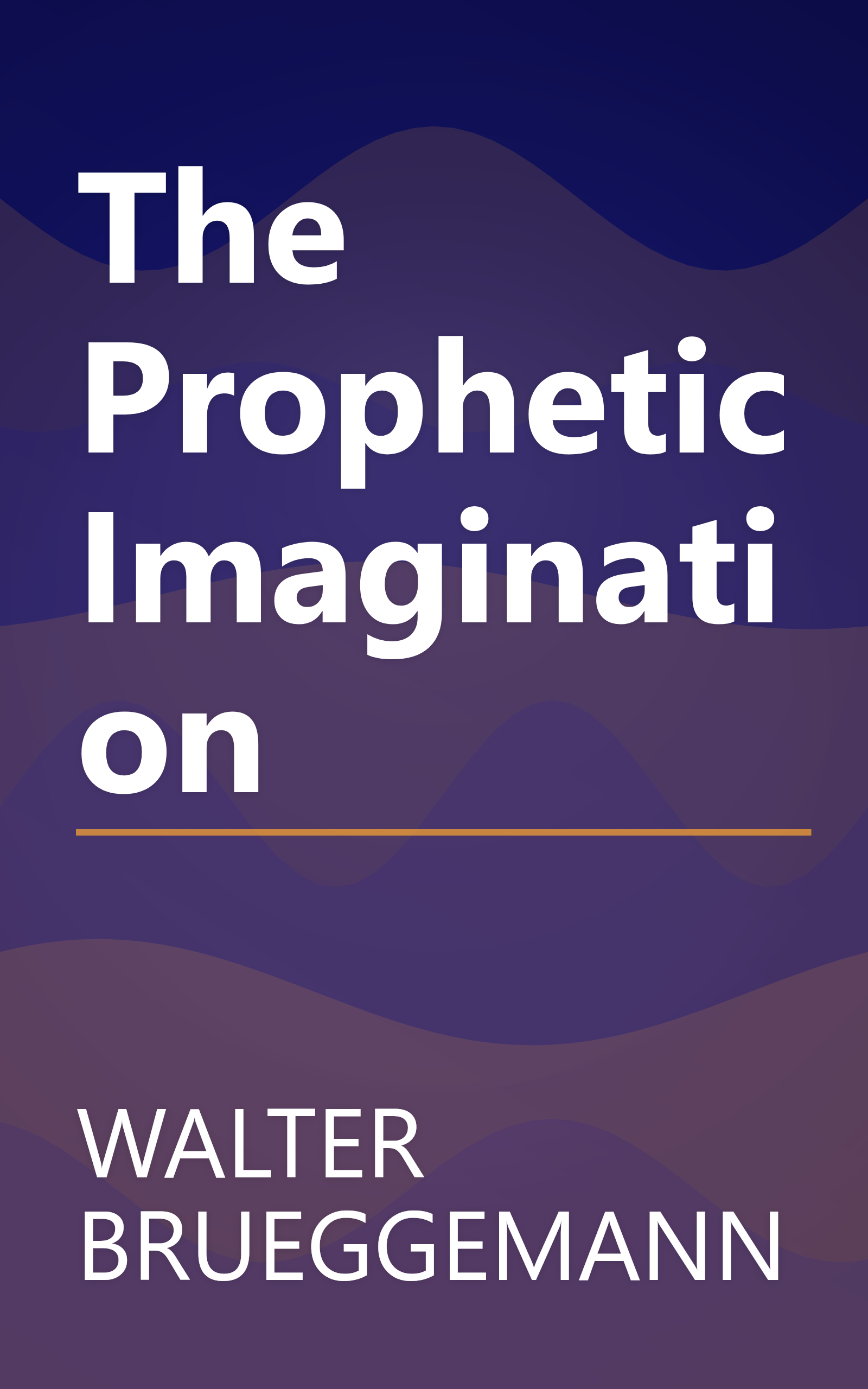 The Prophetic Imagination book cover