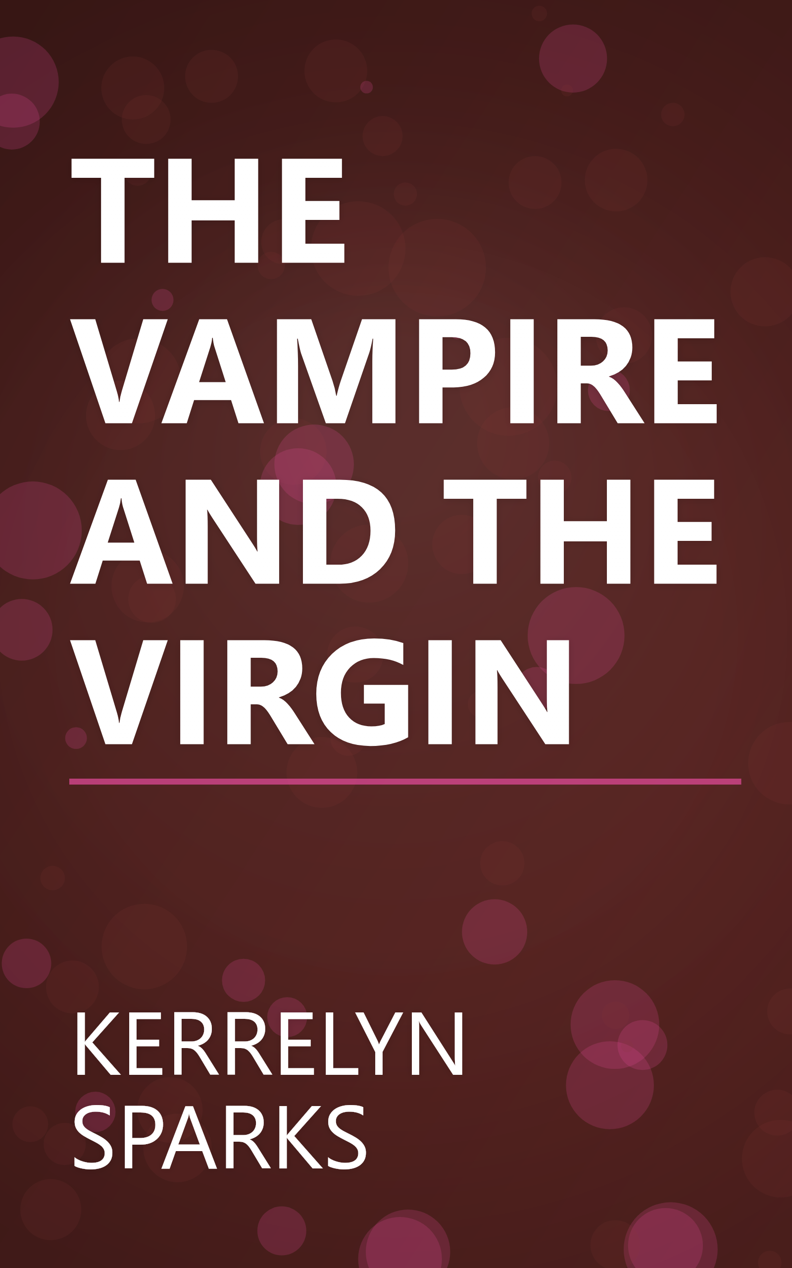 THE VAMPIRE AND THE VIRGIN book cover