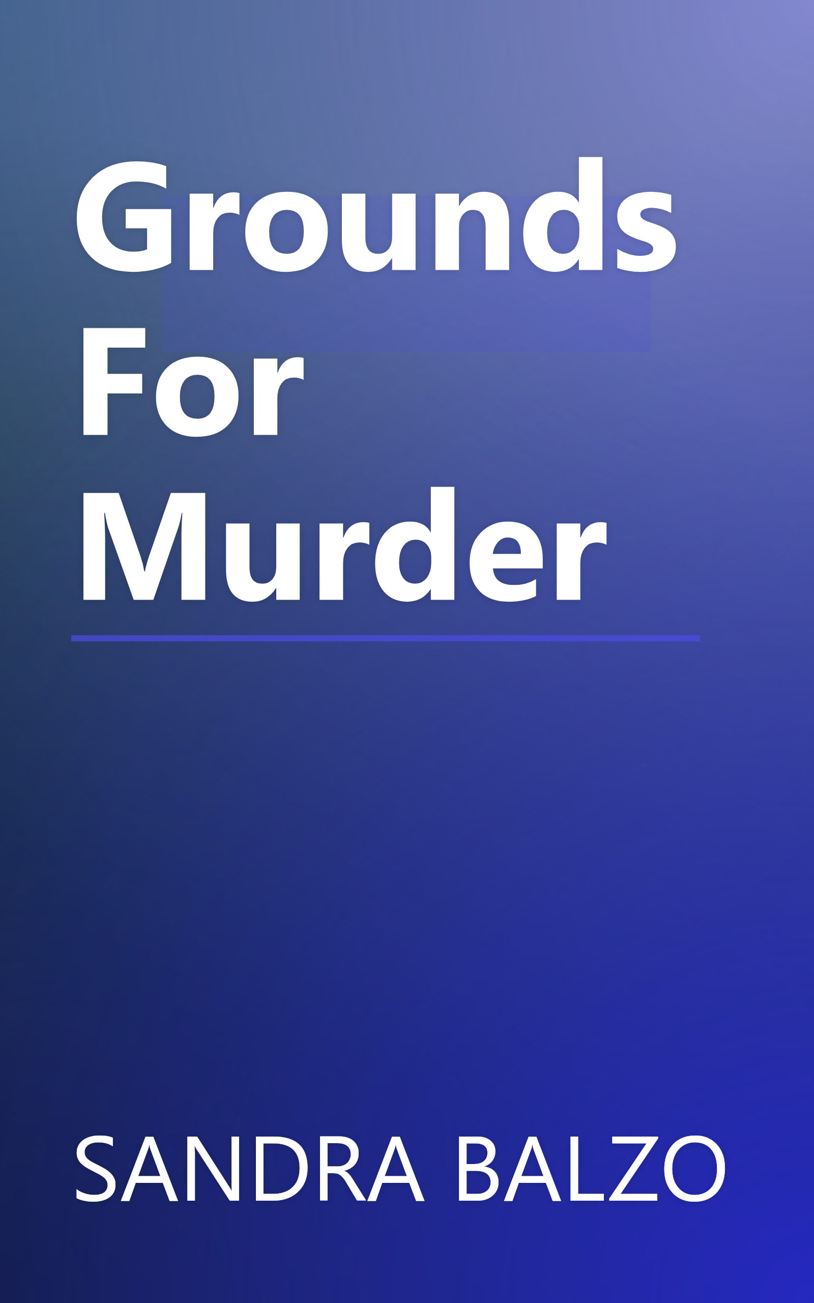 Grounds For Murder book cover
