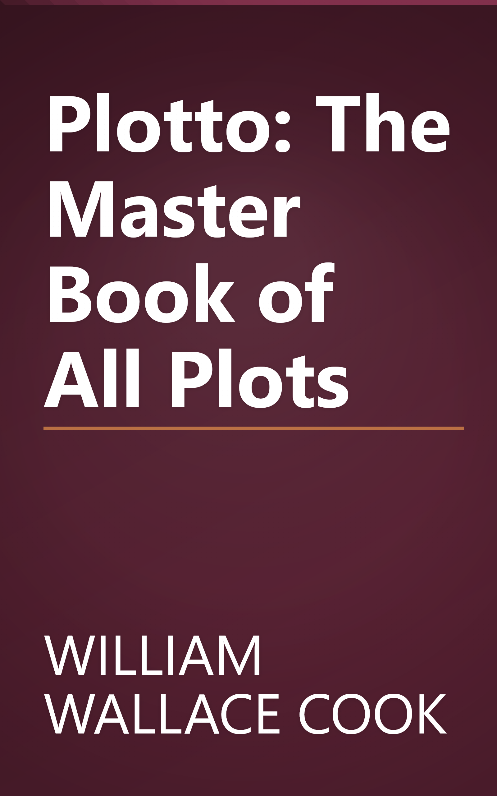 Plotto: The Master Book of All Plots book cover