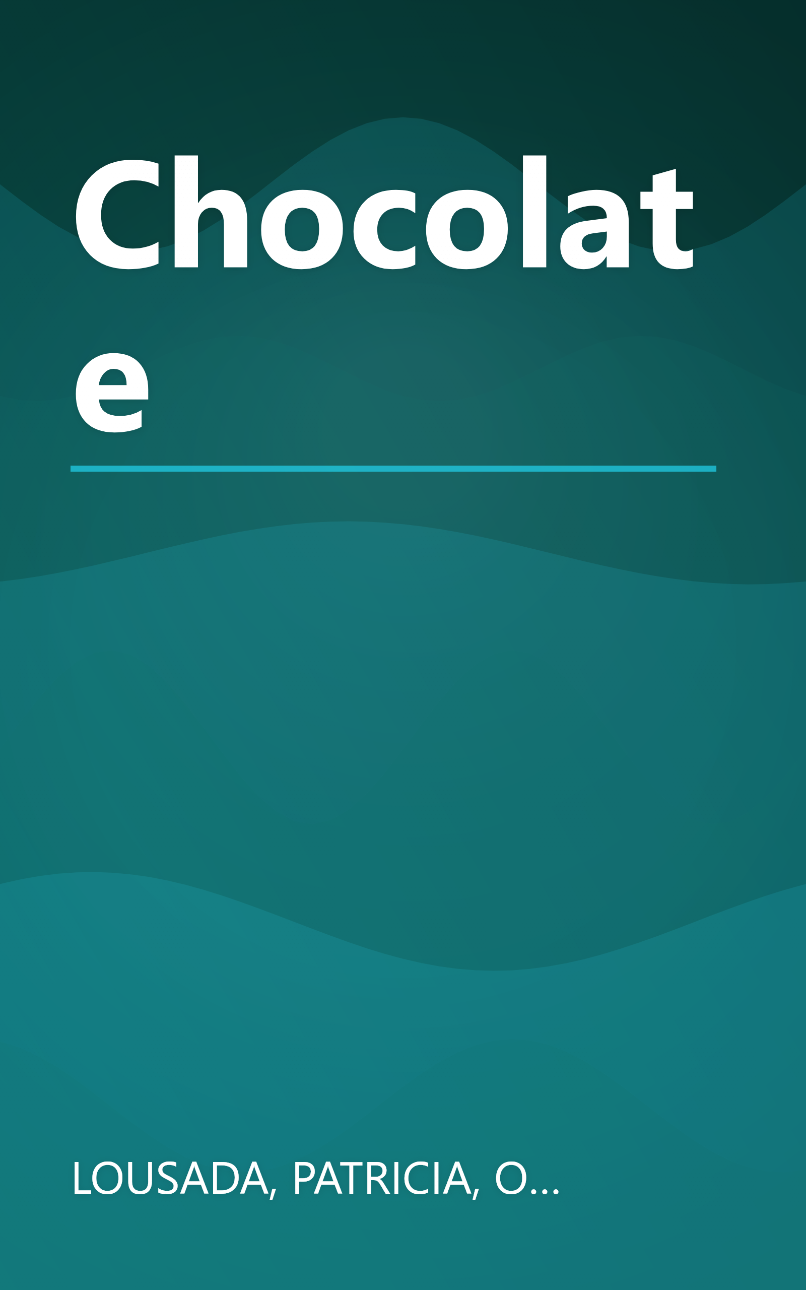 Chocolate book cover