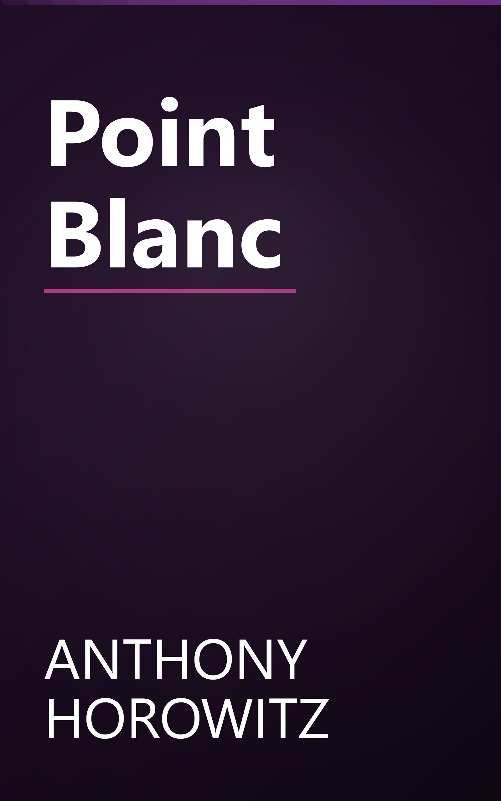 Point Blanc book cover