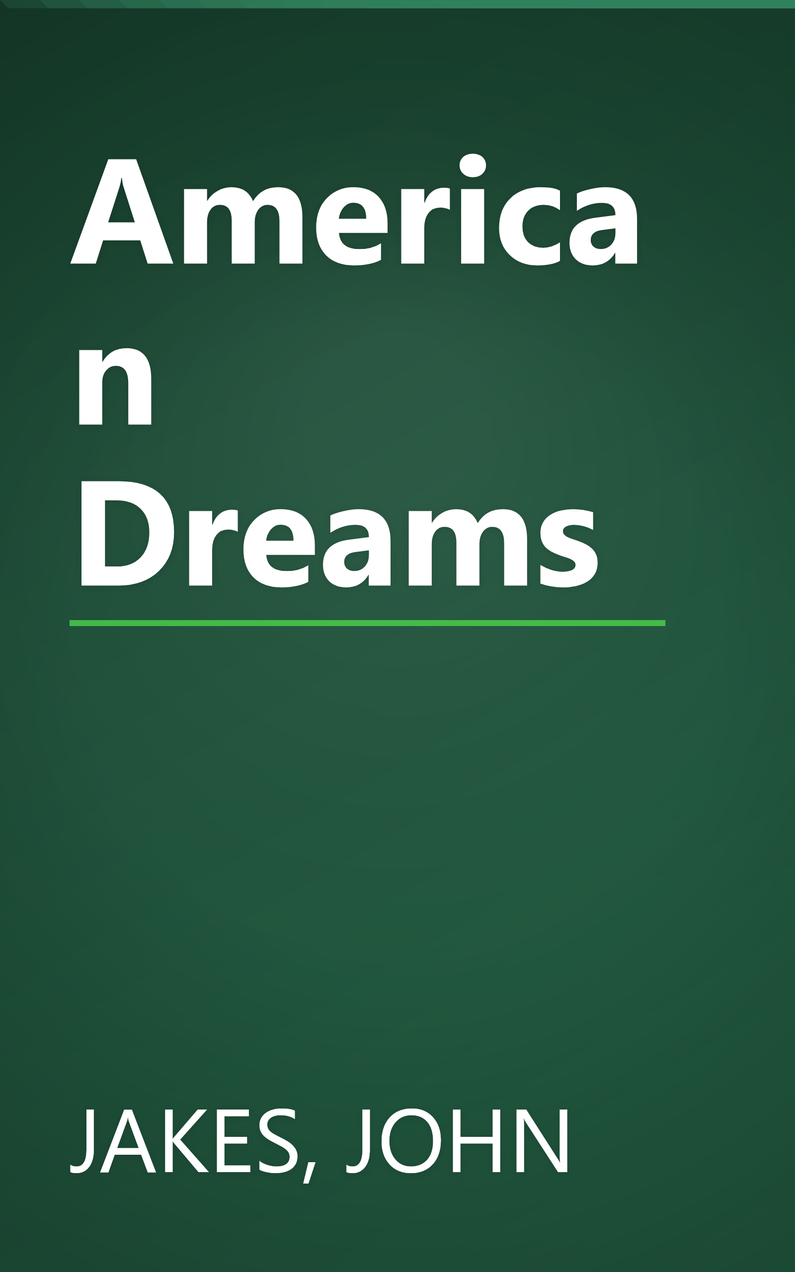 American Dreams book cover