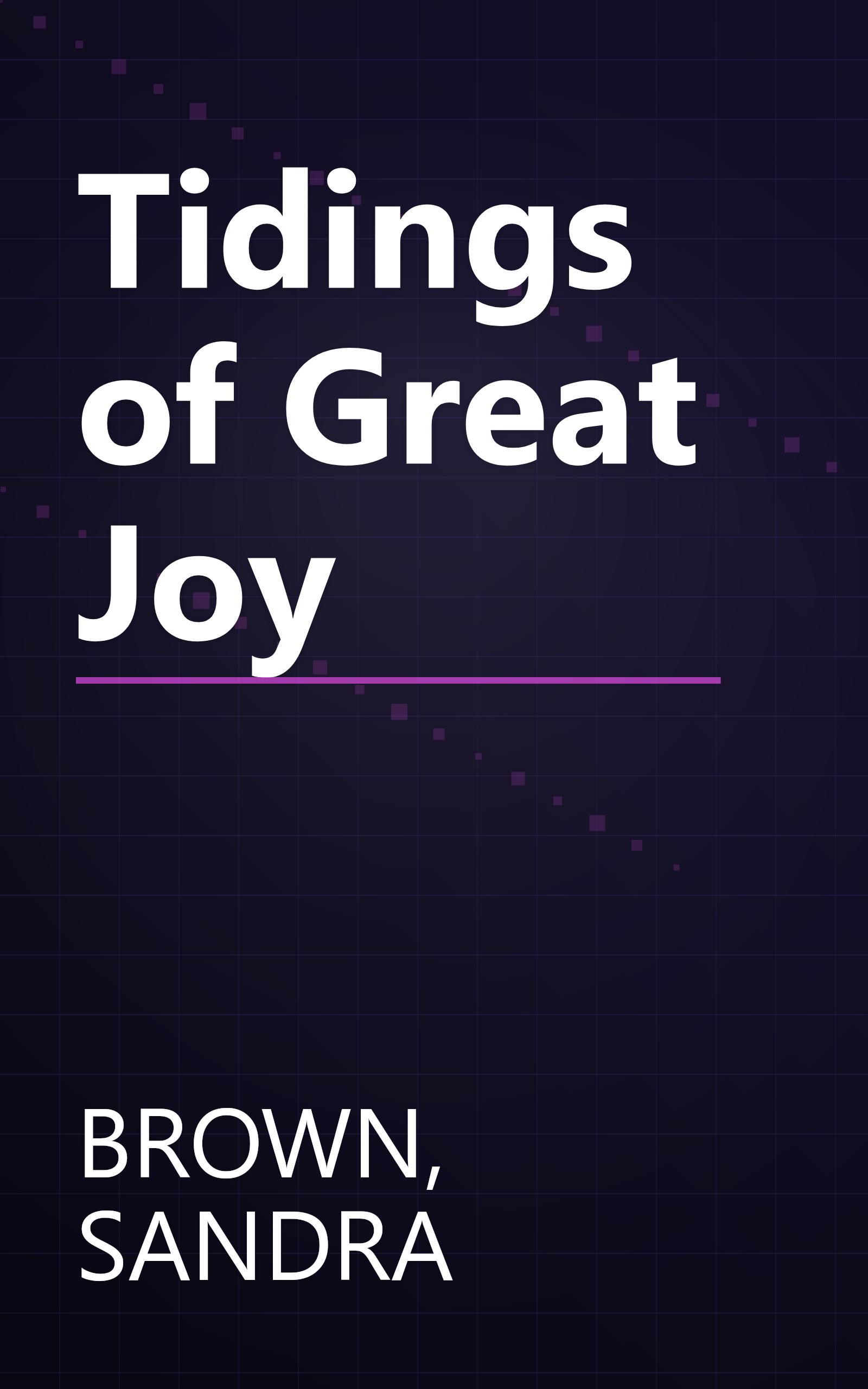 Tidings of Great Joy book cover