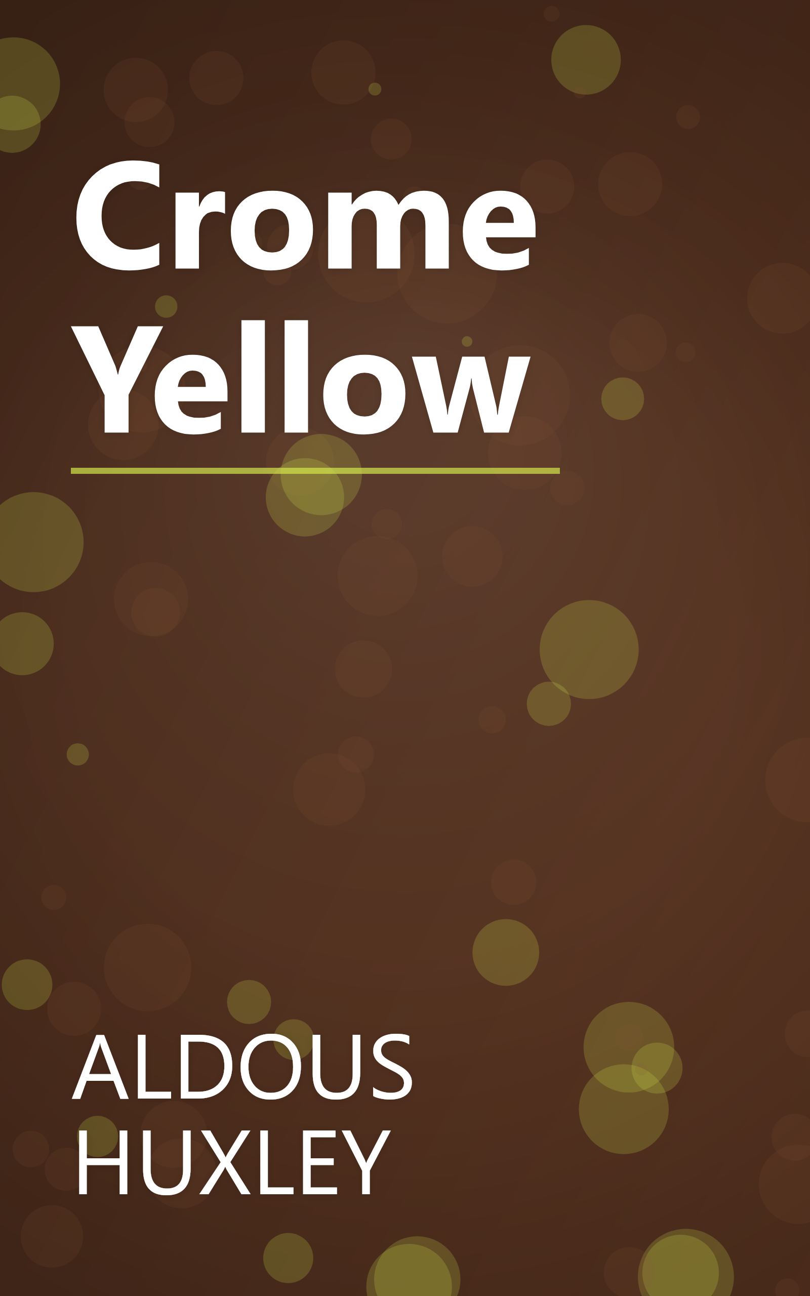 Crome Yellow book cover