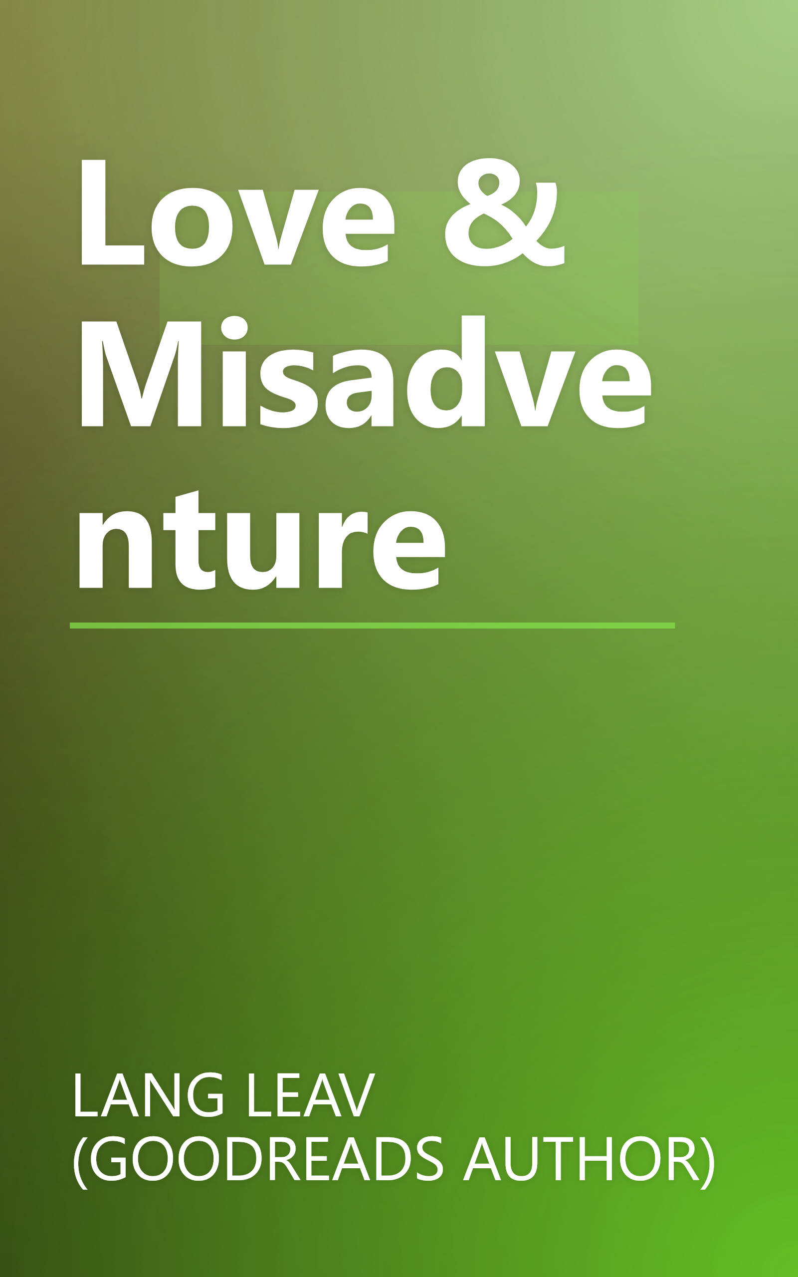 Love & Misadventure book cover