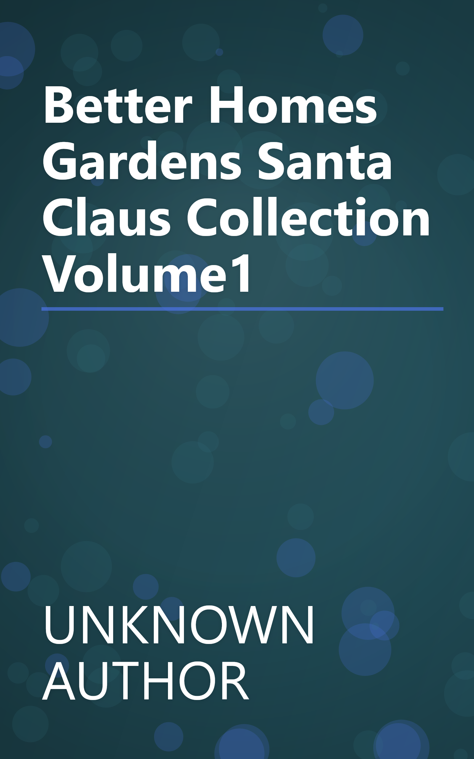 Better Homes   Gardens  Santa Claus Collection Volume1 book cover