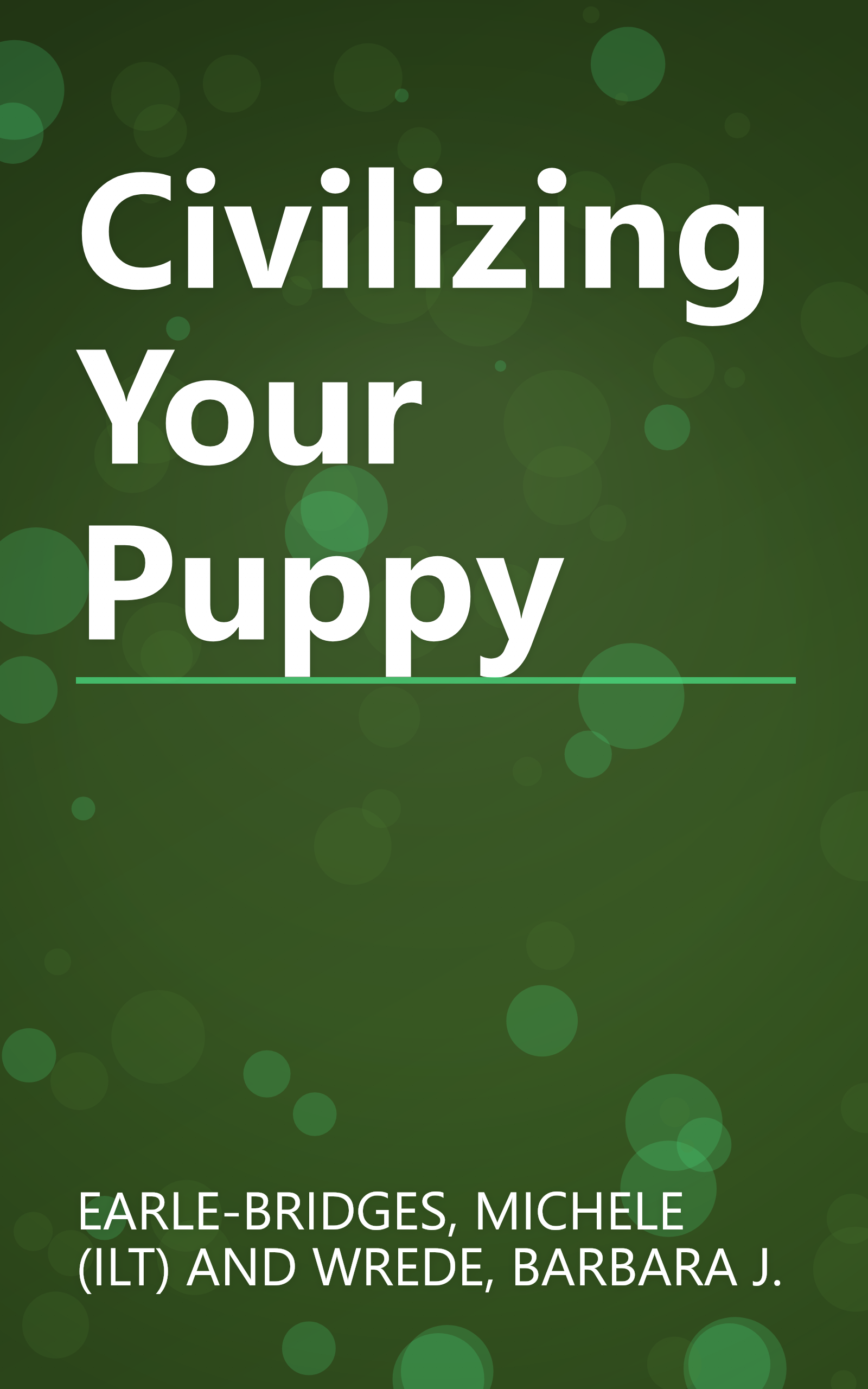 Civilizing Your Puppy book cover