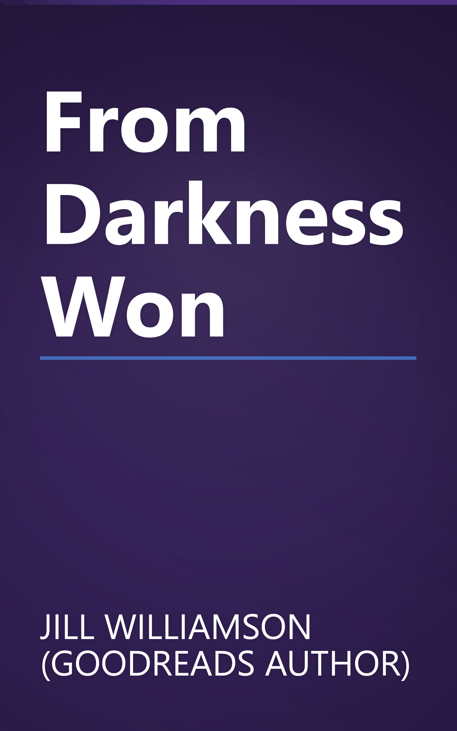 From Darkness Won book cover