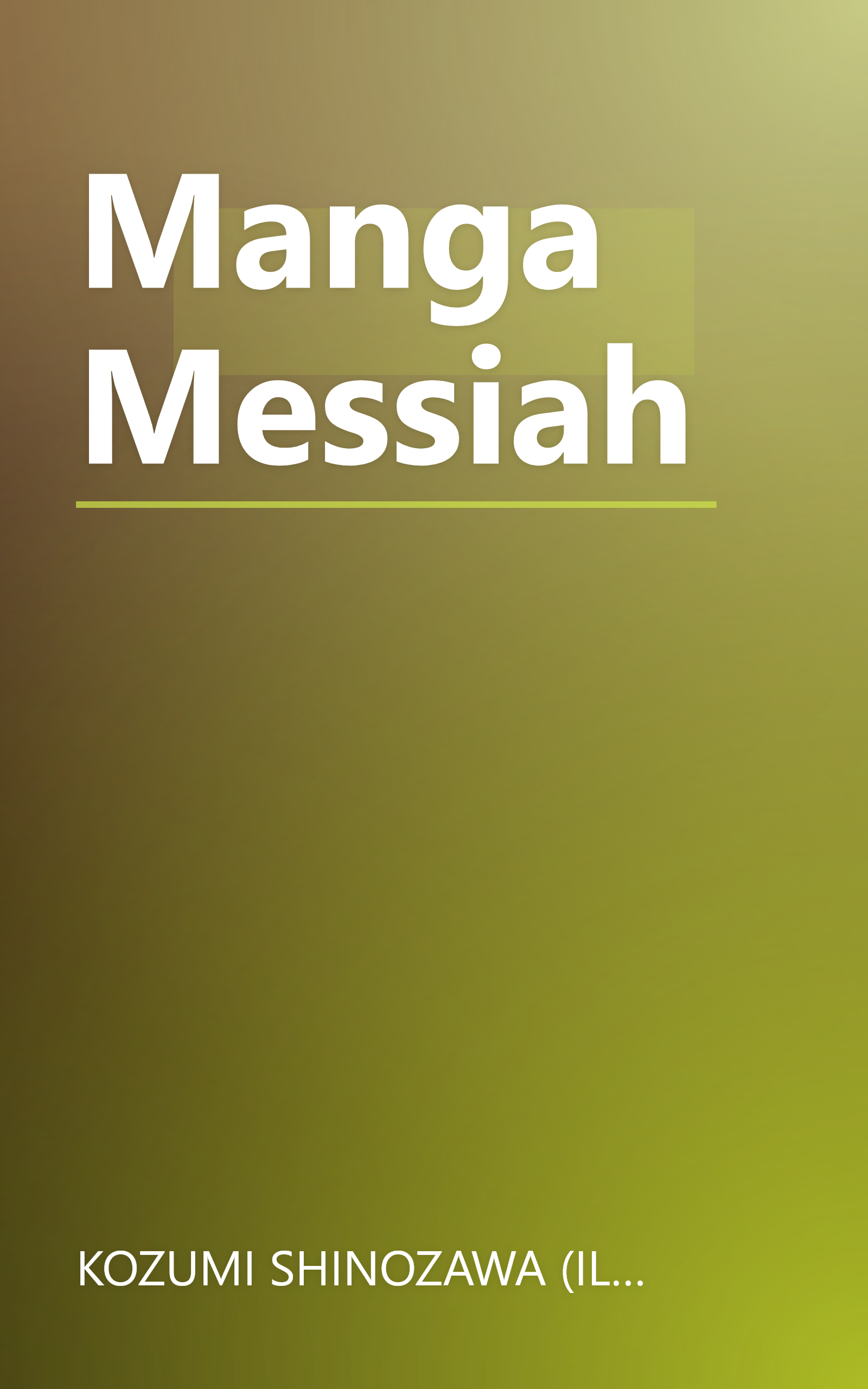 Manga Messiah book cover