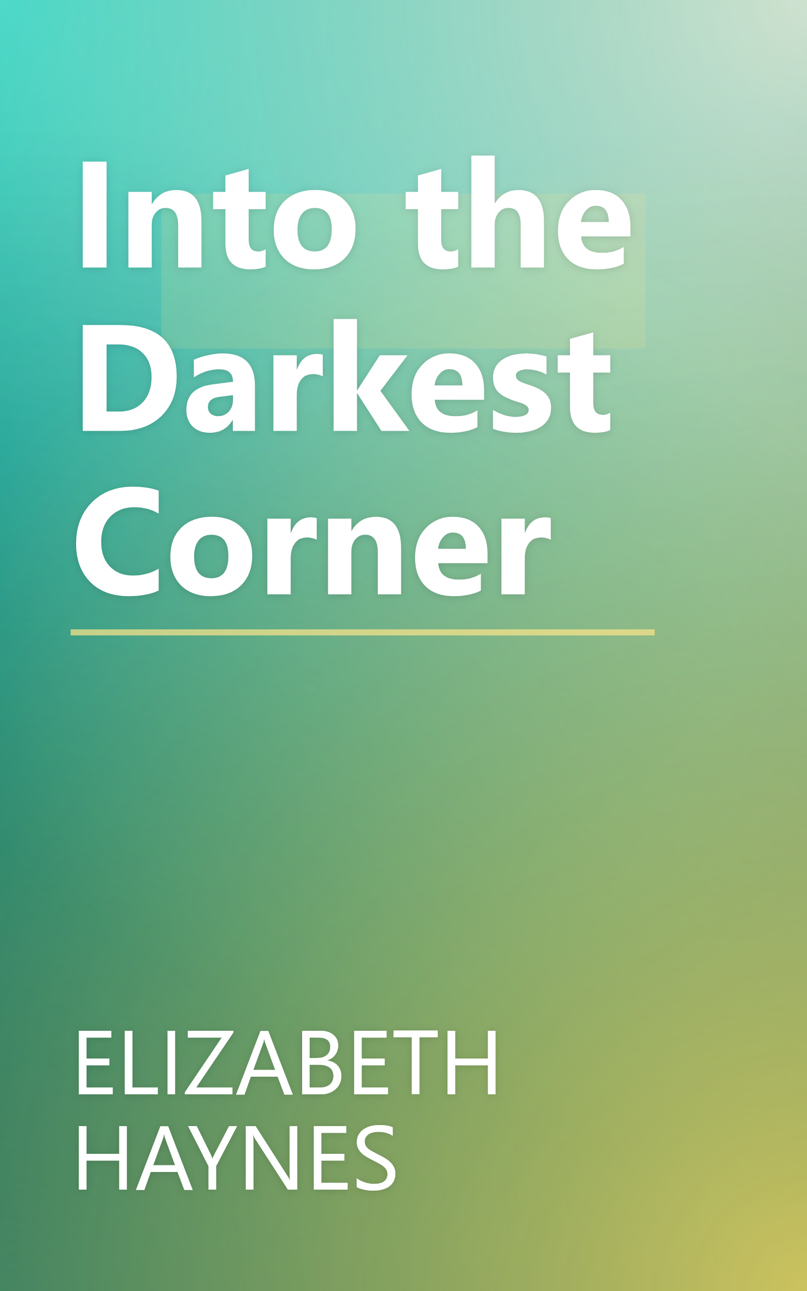Into the Darkest Corner book cover